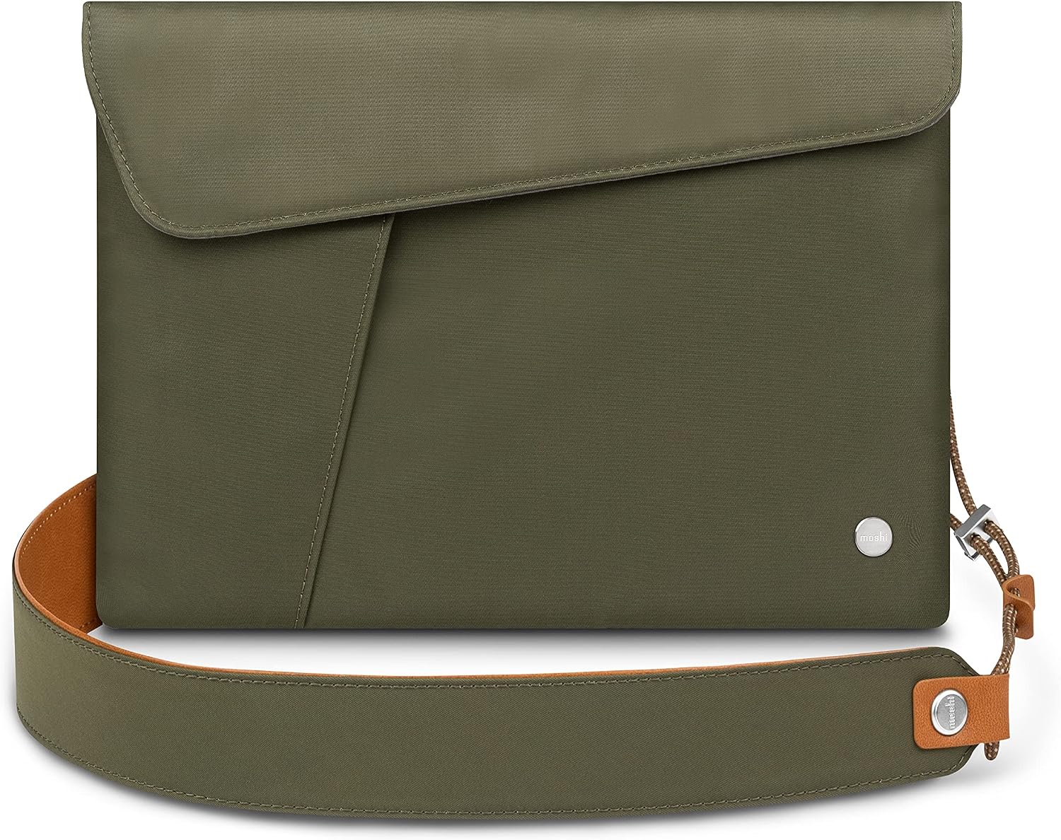 Moshi Aro Sacoche Crossbody Bag, Adjustable Shoulder Strap, RFID Pocket ...