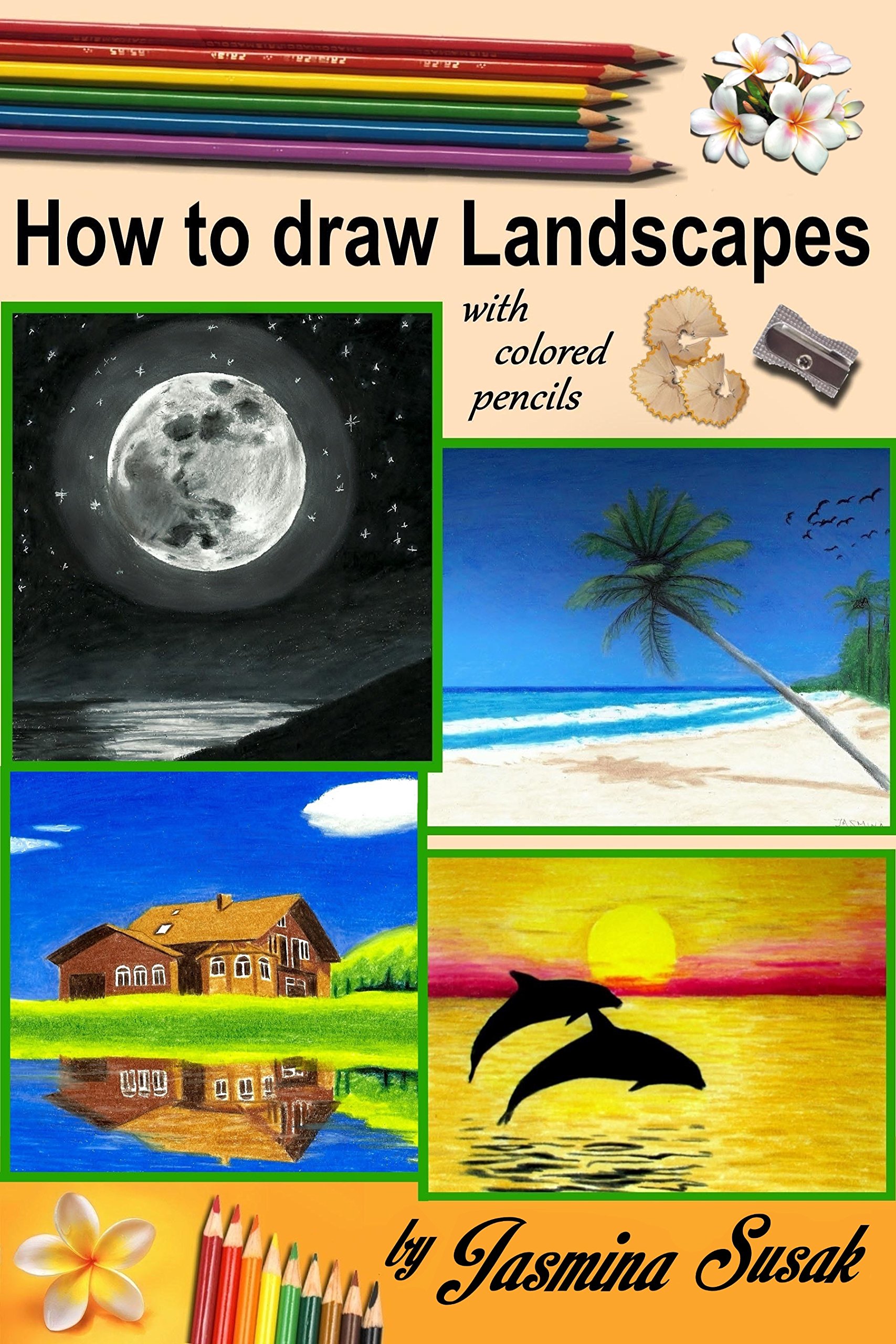 Buy How to draw Landscapes: with Colored Pencils in realistic style for ...