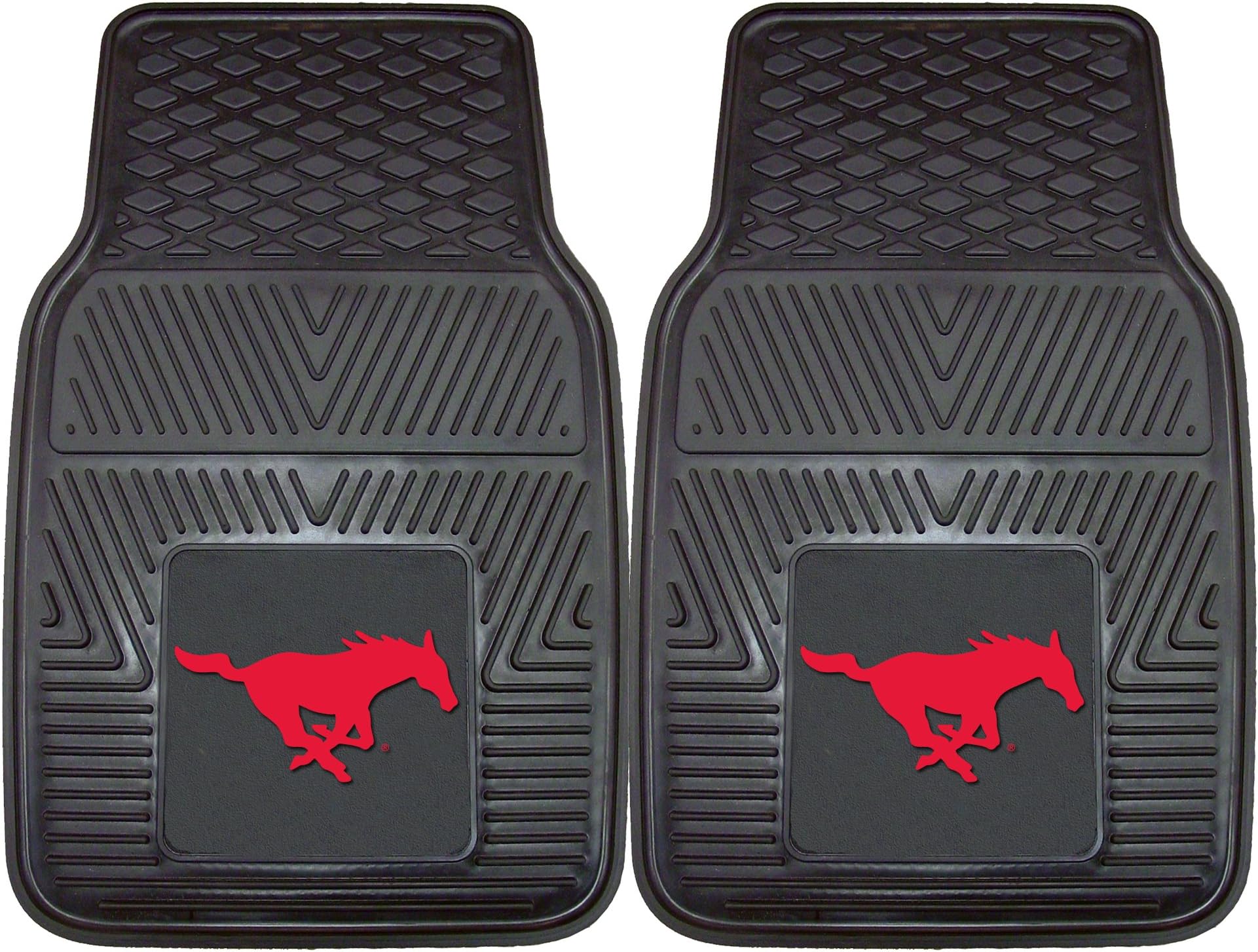 Fanmats 13010 Southern Methodist University Mustangs Front Row Vinyl ...