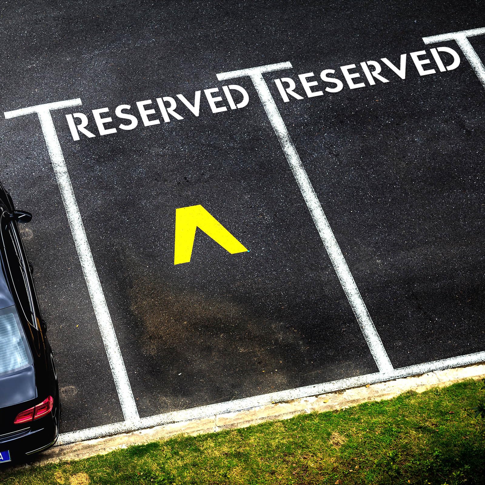 Snapklik.com : Qilery 2 Pcs 4 Pavement Marking Stencils Reusable ...