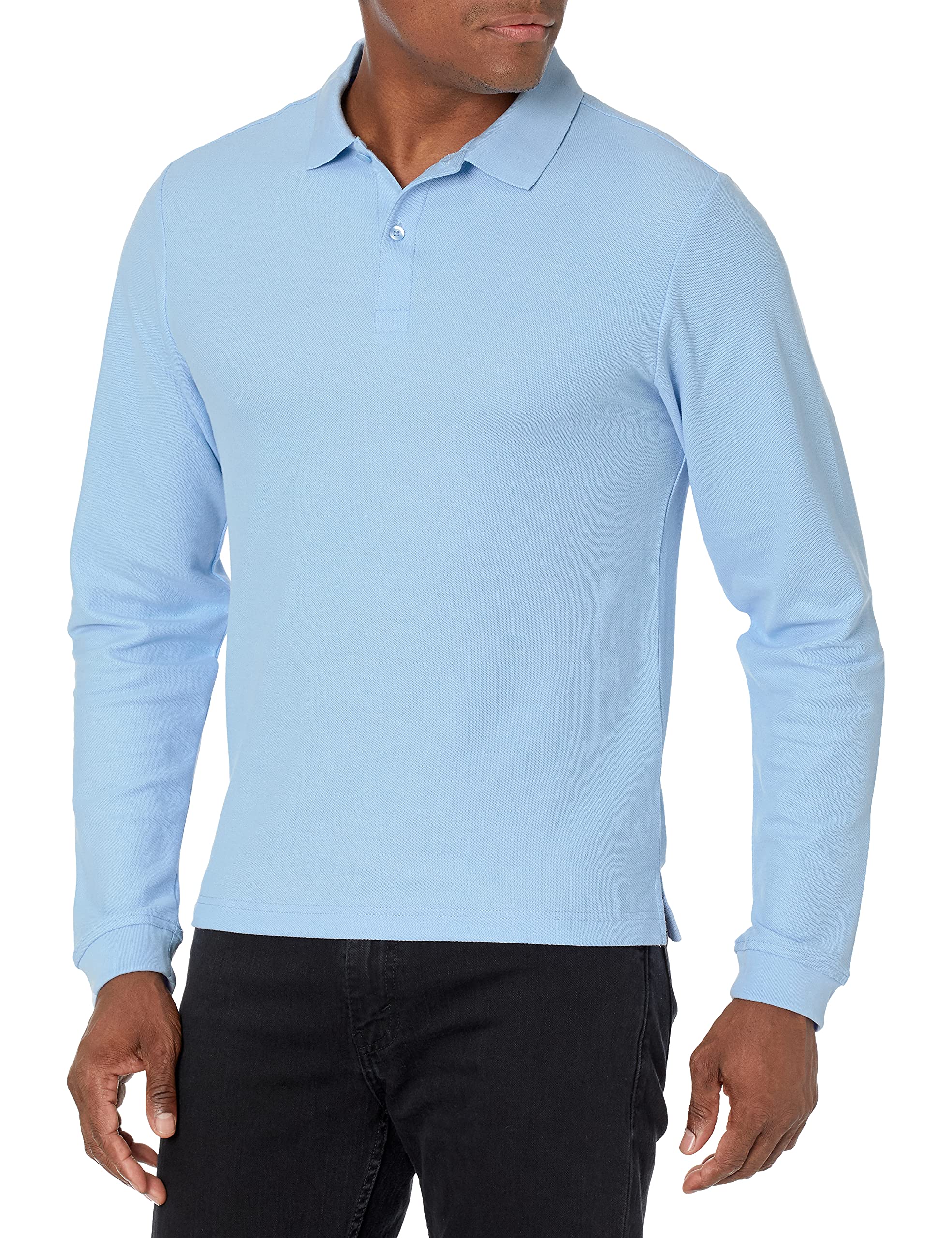 Snapklik.com : IZOD Mens Long Sleeve Pique Polo Shirts