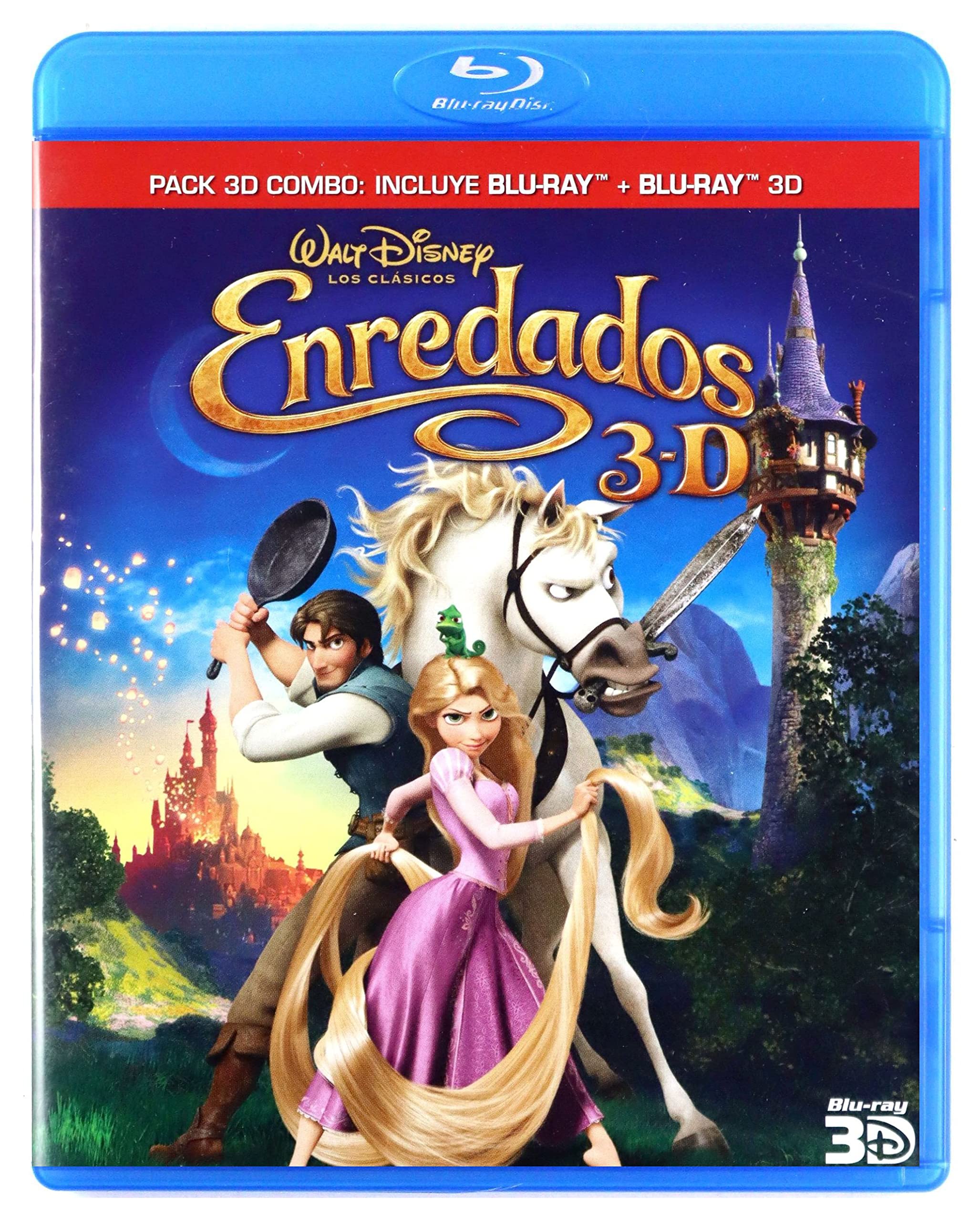 Enredados (Combo BR + BR 3D) [Blu-ray]: Amazon.es: Personajes Animados ...