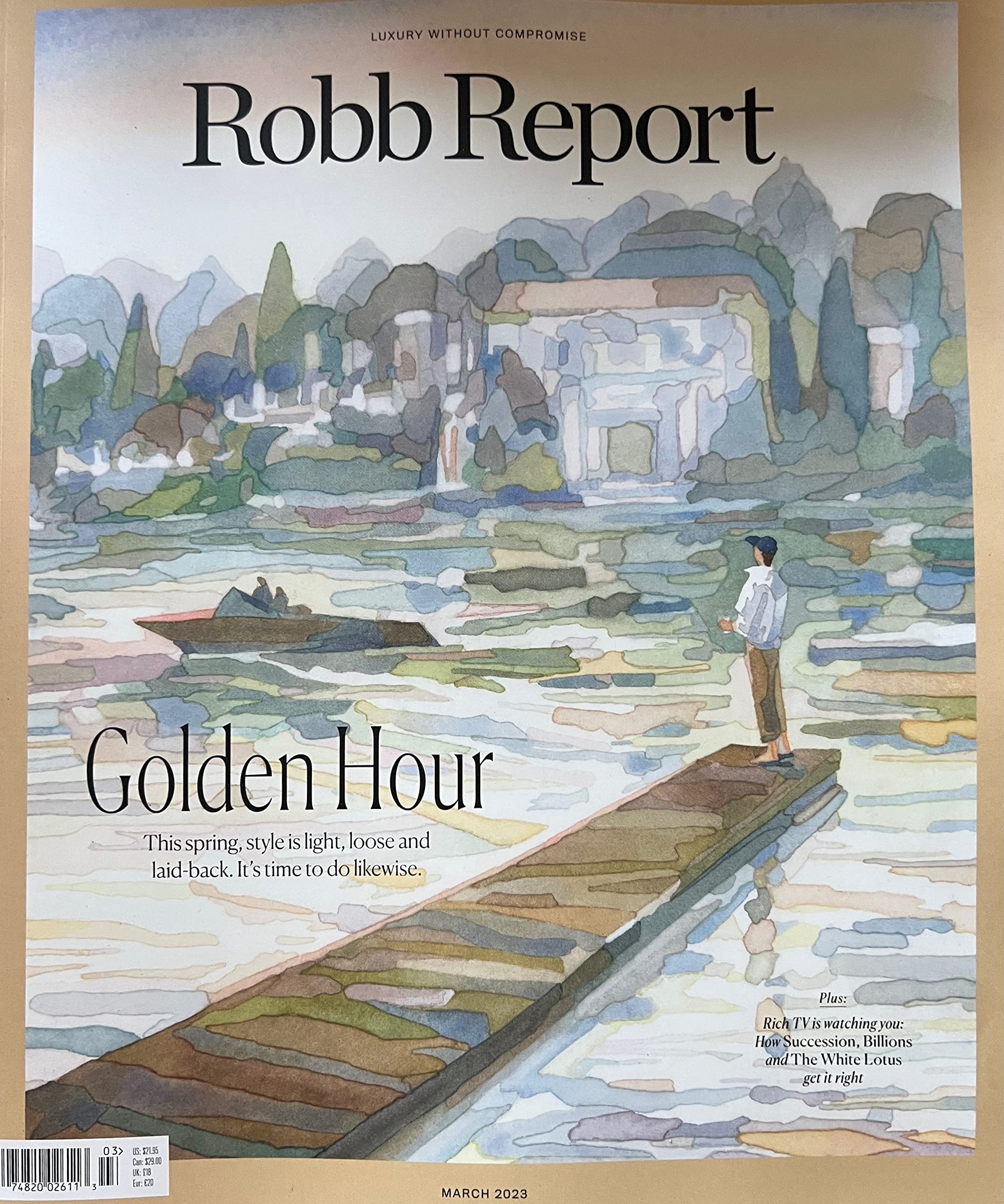 ROBB REPORT MAGAZINE - MARCH 2023 - GOLDEN HOUR - BRAND NEW: Amazon.com ...