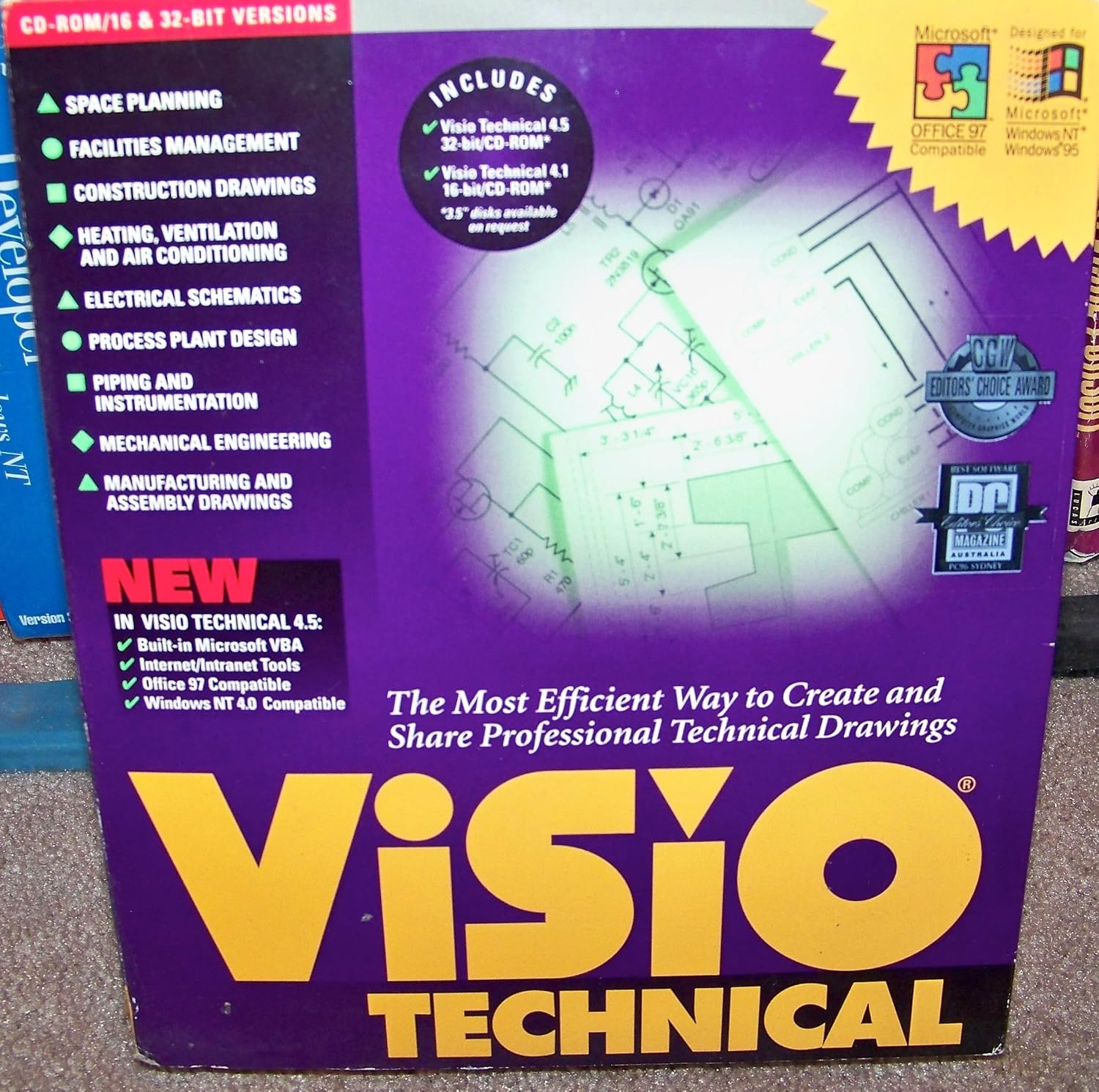 Amazon.com: Visio Technical Version 4.5 : Software
