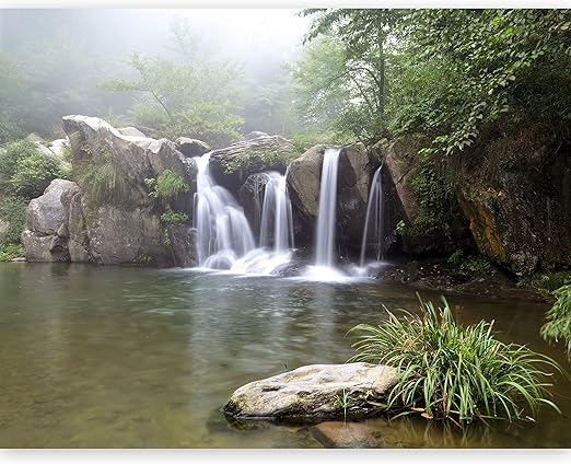 artgeist Wall Mural Waterfall 116x91 in - Peel and Stick Self-Adhesive ...