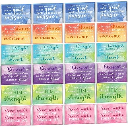 Amazon.com: 120 Pack 840 Sheets Bible Theme Pocket Tissues Travel Pack ...