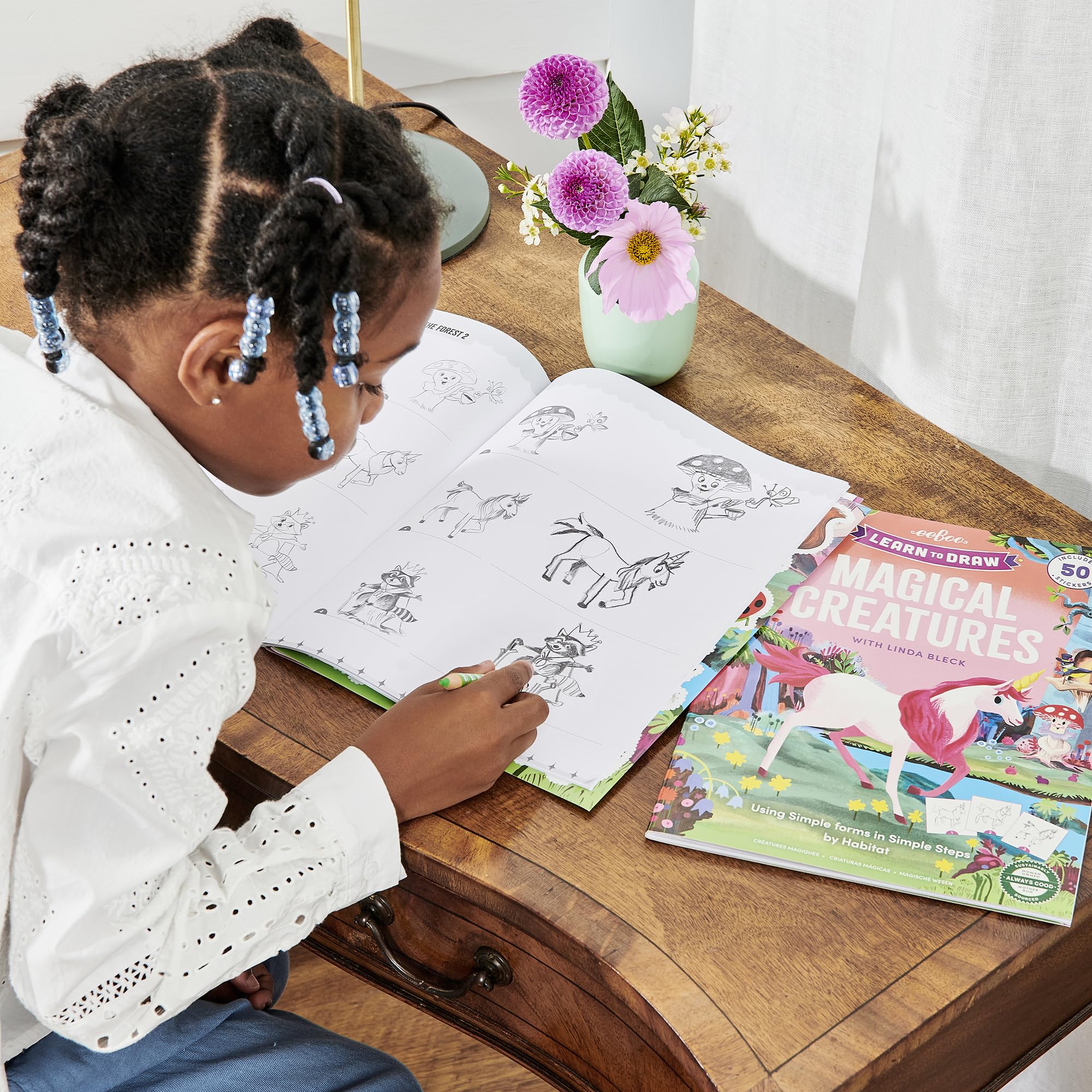 Snapklik.com : EEBOO Learn To Draw Magical Creatures