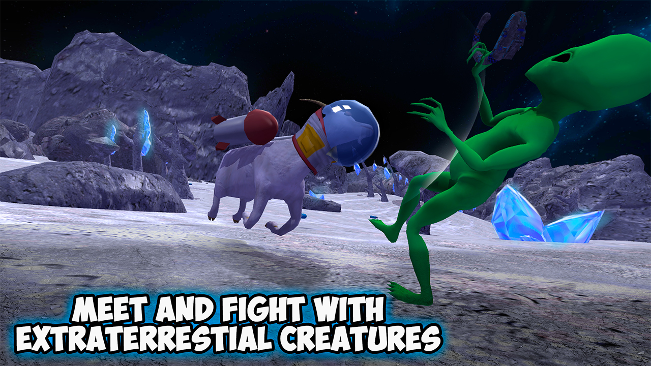 Space Goat Sim 3D – 2: Open Space Animal Simulator | UFO Games Space ...
