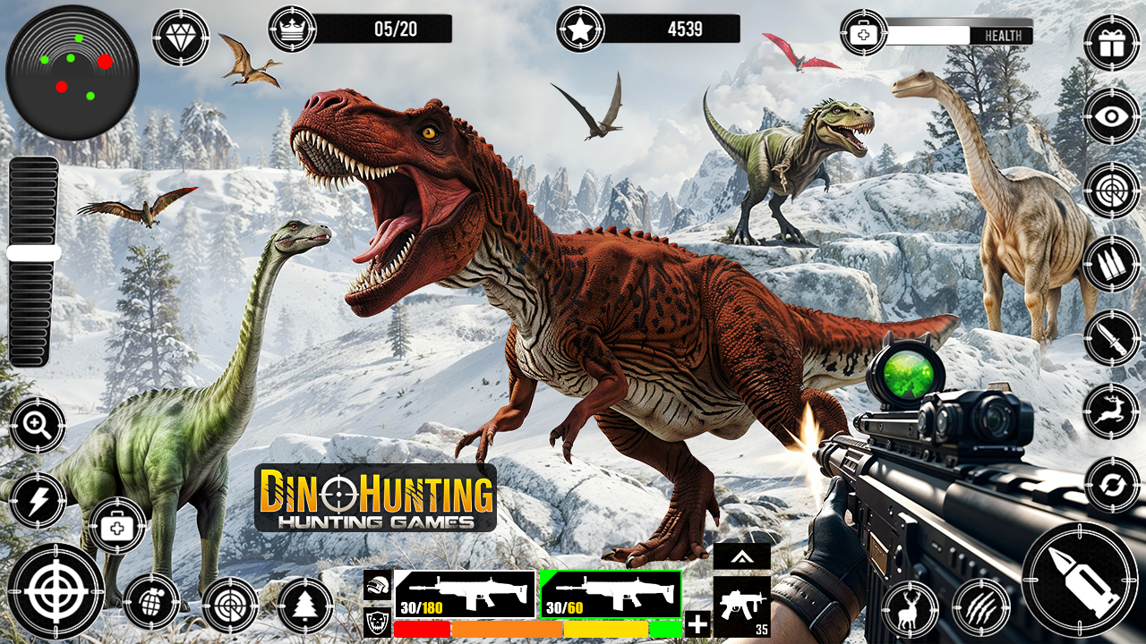 Carnivores Dino Hunt: Dino Shooting Games: Dinosaur Hunting Survival ...