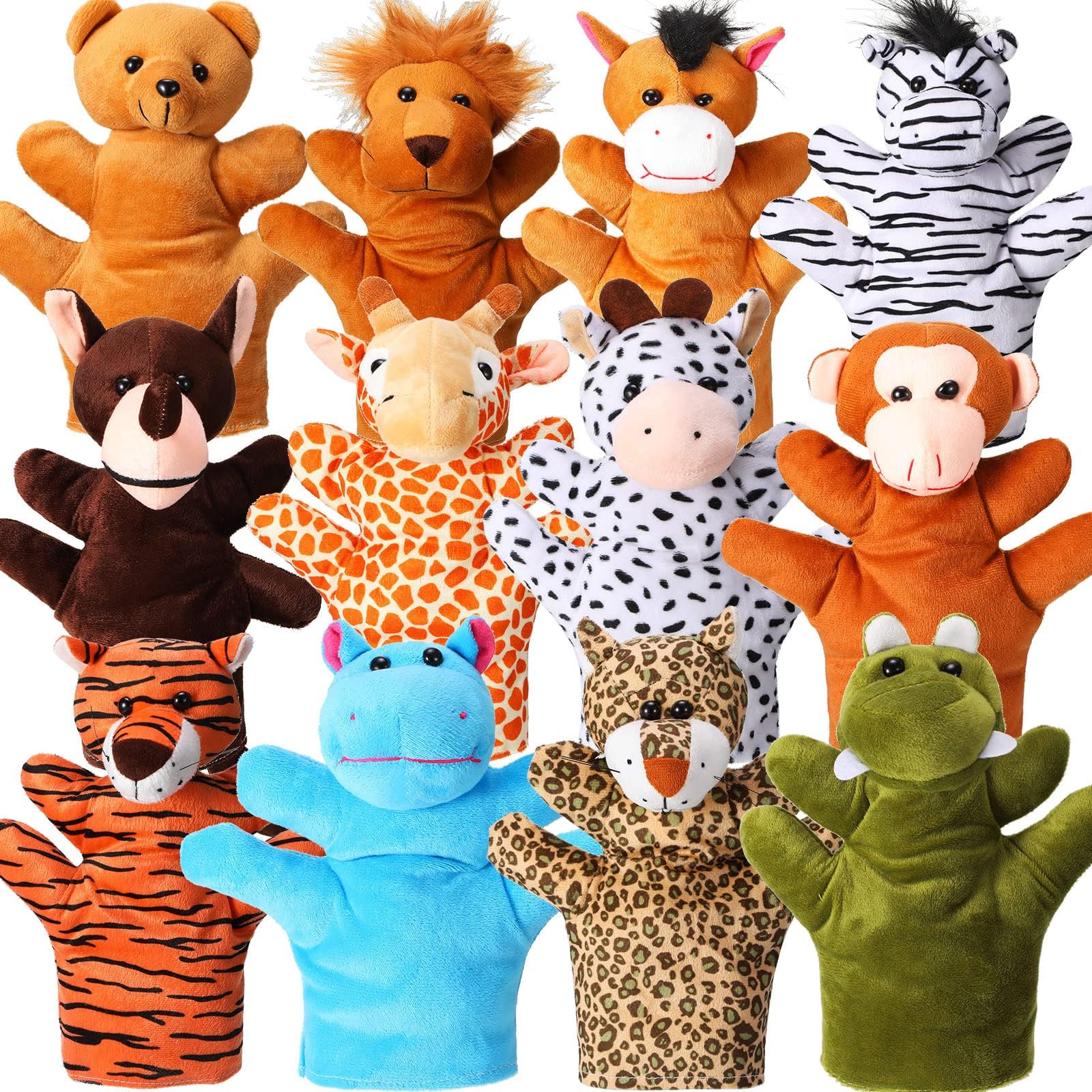 Melissa and Doug - Hand Puppets - Playful Pets : Toy: Amazon.com.au ...