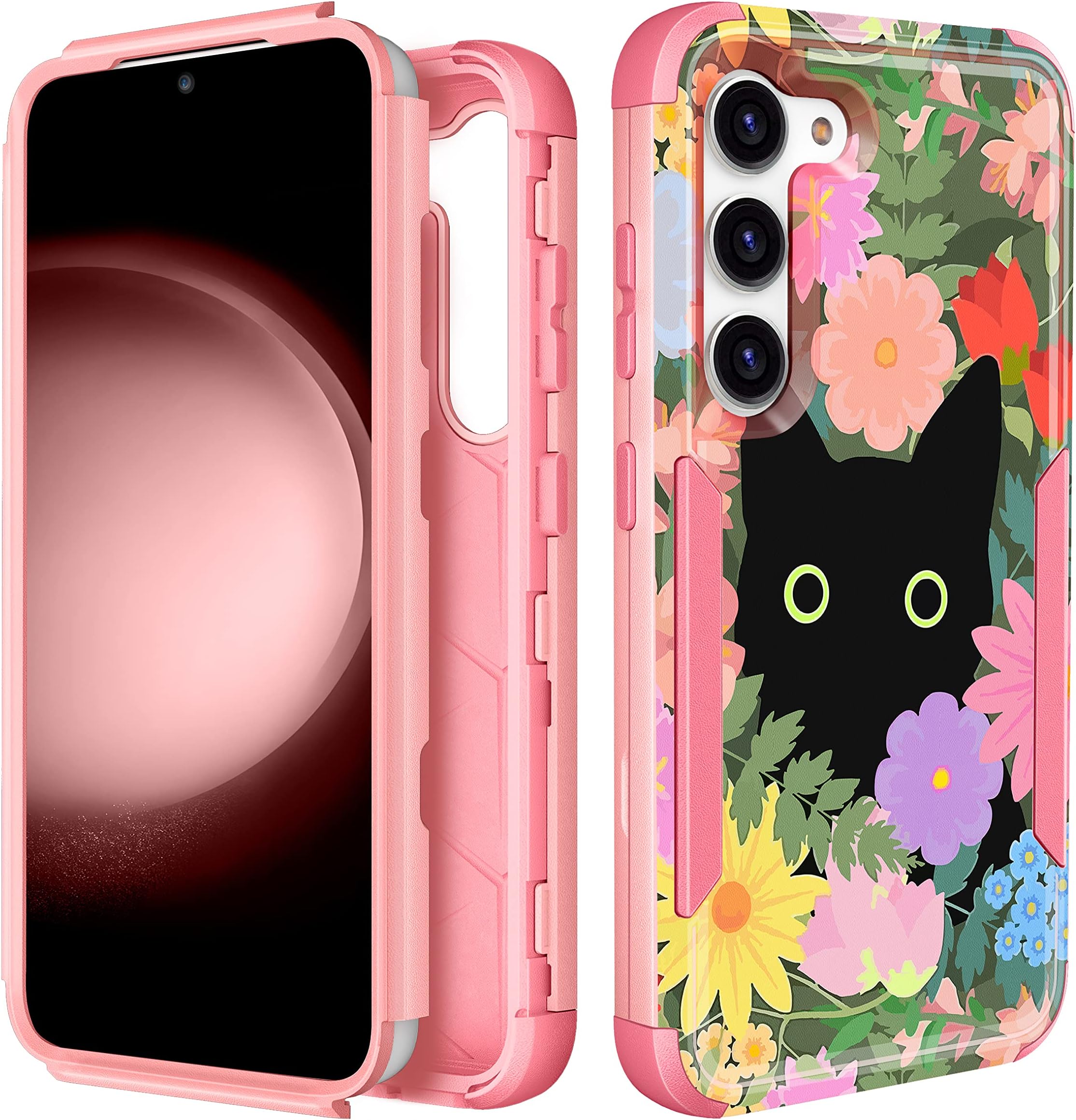 Amazon.com: Plakill for Samsung Galaxy S23 Case Women Cute Girls Phone ...