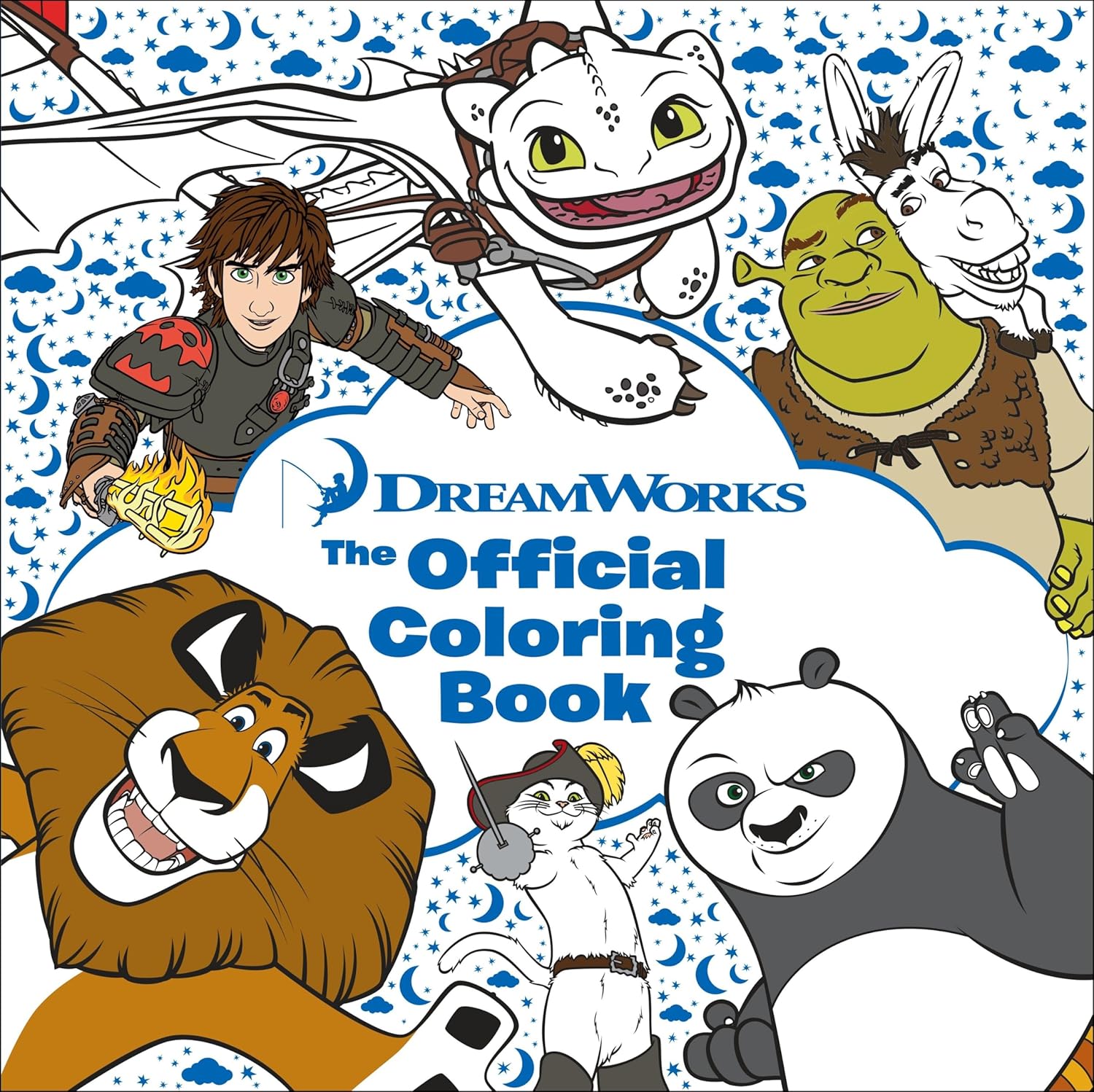 Amazon | DreamWorks: The Official Coloring Book (Adult Coloring Book ...