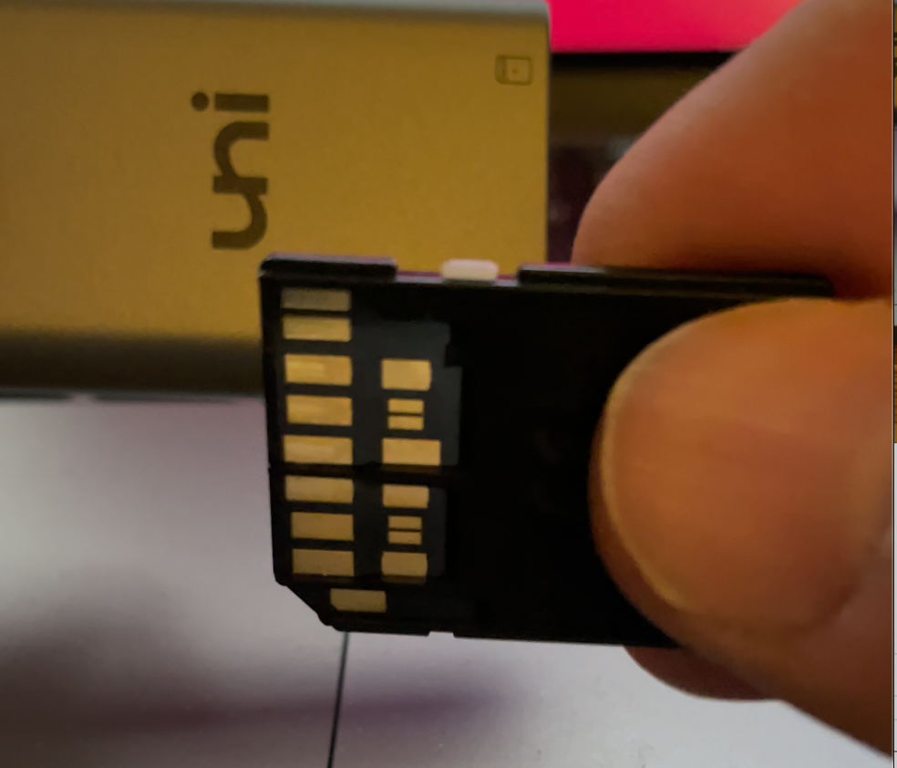 Watch SD Card lock switch moves upon insertion. on Amazon Live