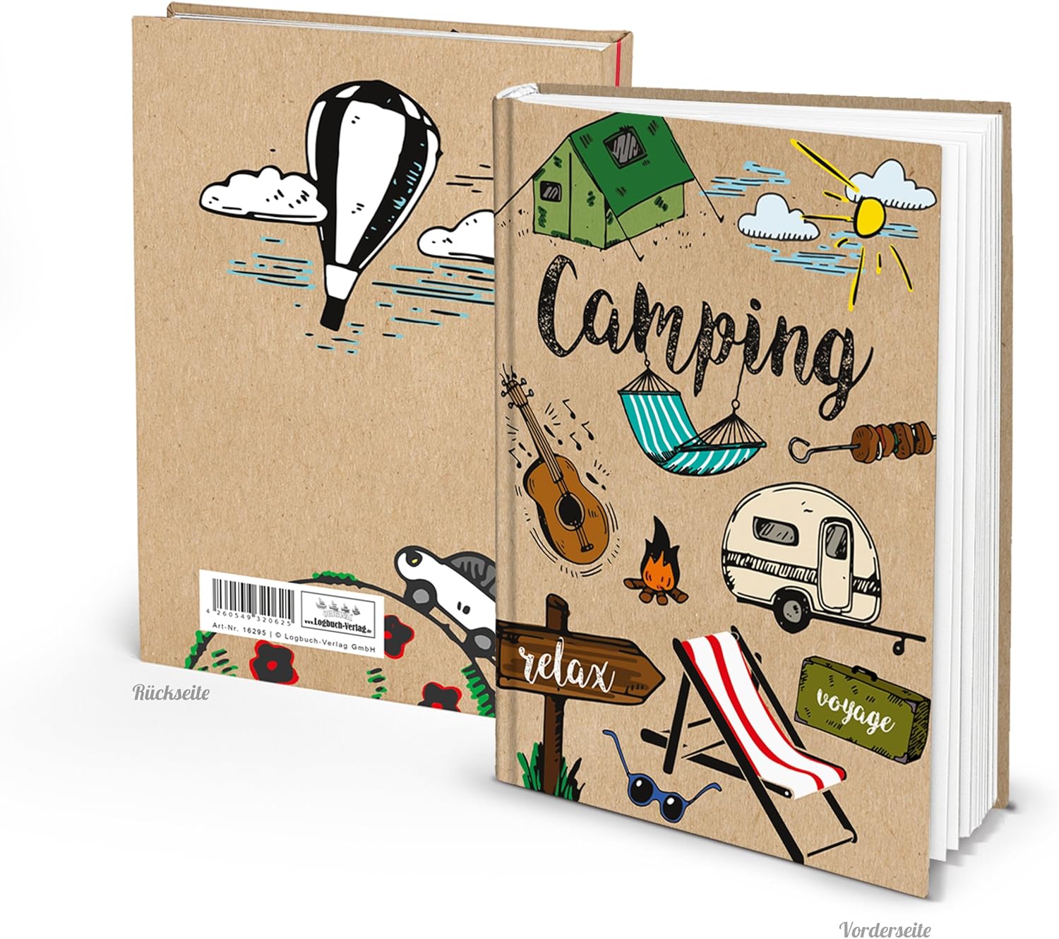 Small Camping Diary Travel Diary Relax Voyage Travel Book Holiday ...