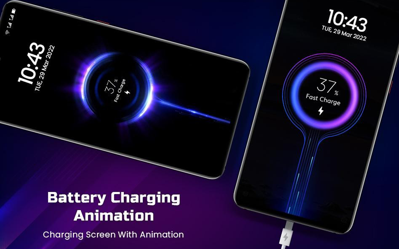 Battery Charging Animation - Battery Saver Animation Theme for kindle ...