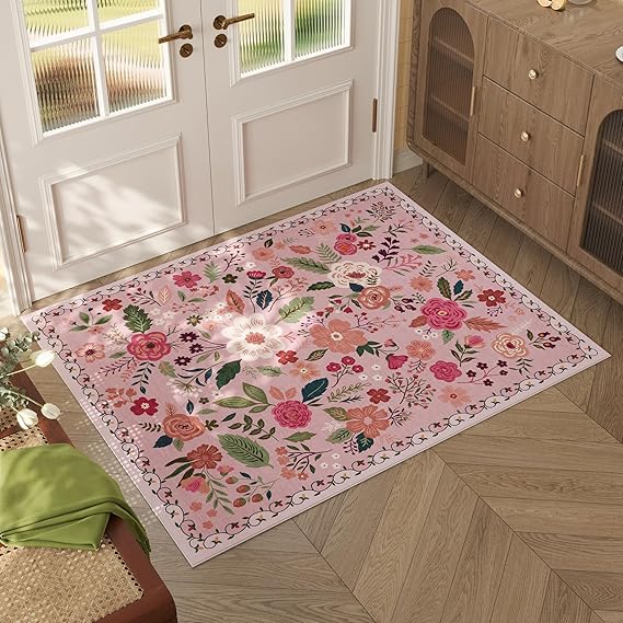 Amazon.com: Rugcomf Door Mat Indoor Entrance 2x3 Rug Machine Washable ...