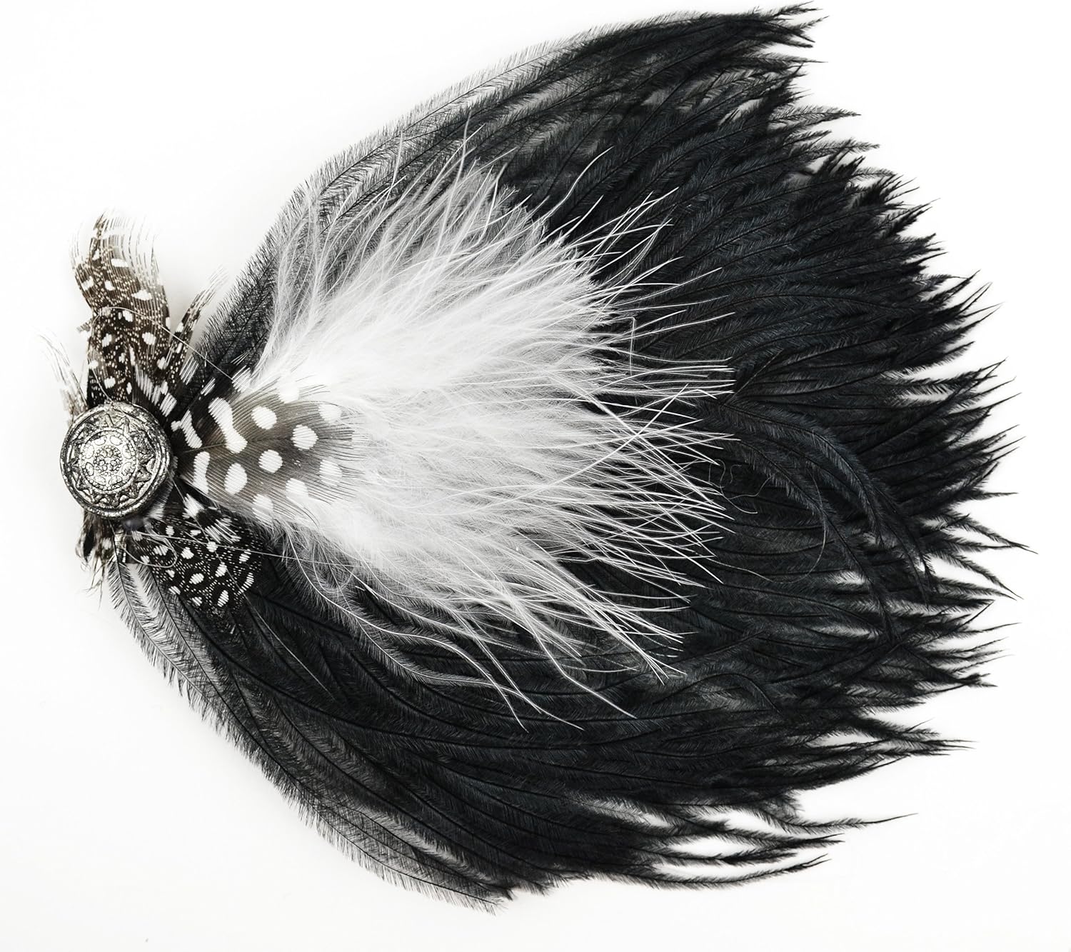 Amazon.com: Touch of Nature Ostrich Feather Hat Decor Pin, 6-Inch ...