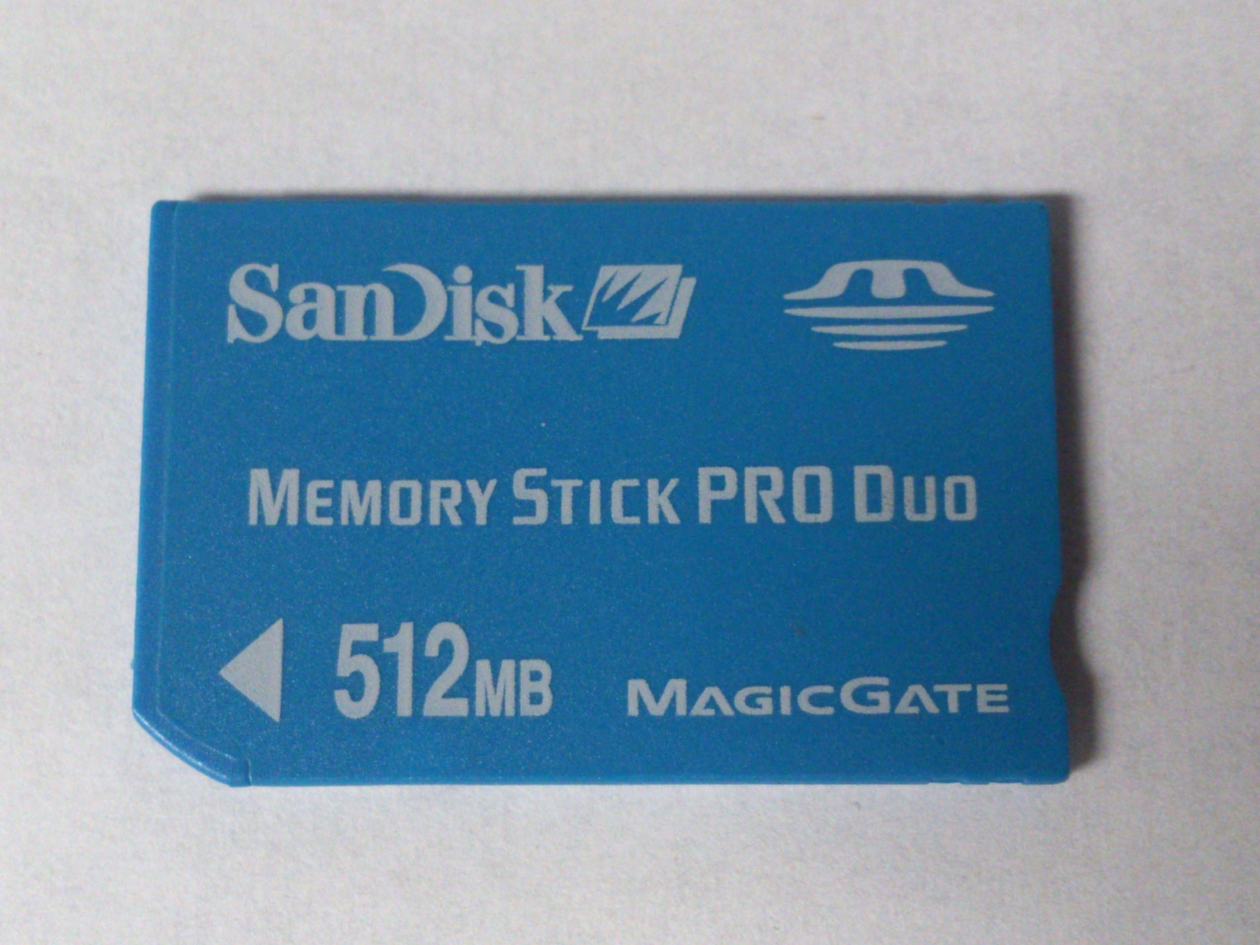 Amazon.com: SanDisk SDMSPD-512-A10 512 MB MemoryStick Pro Duo (Retail ...