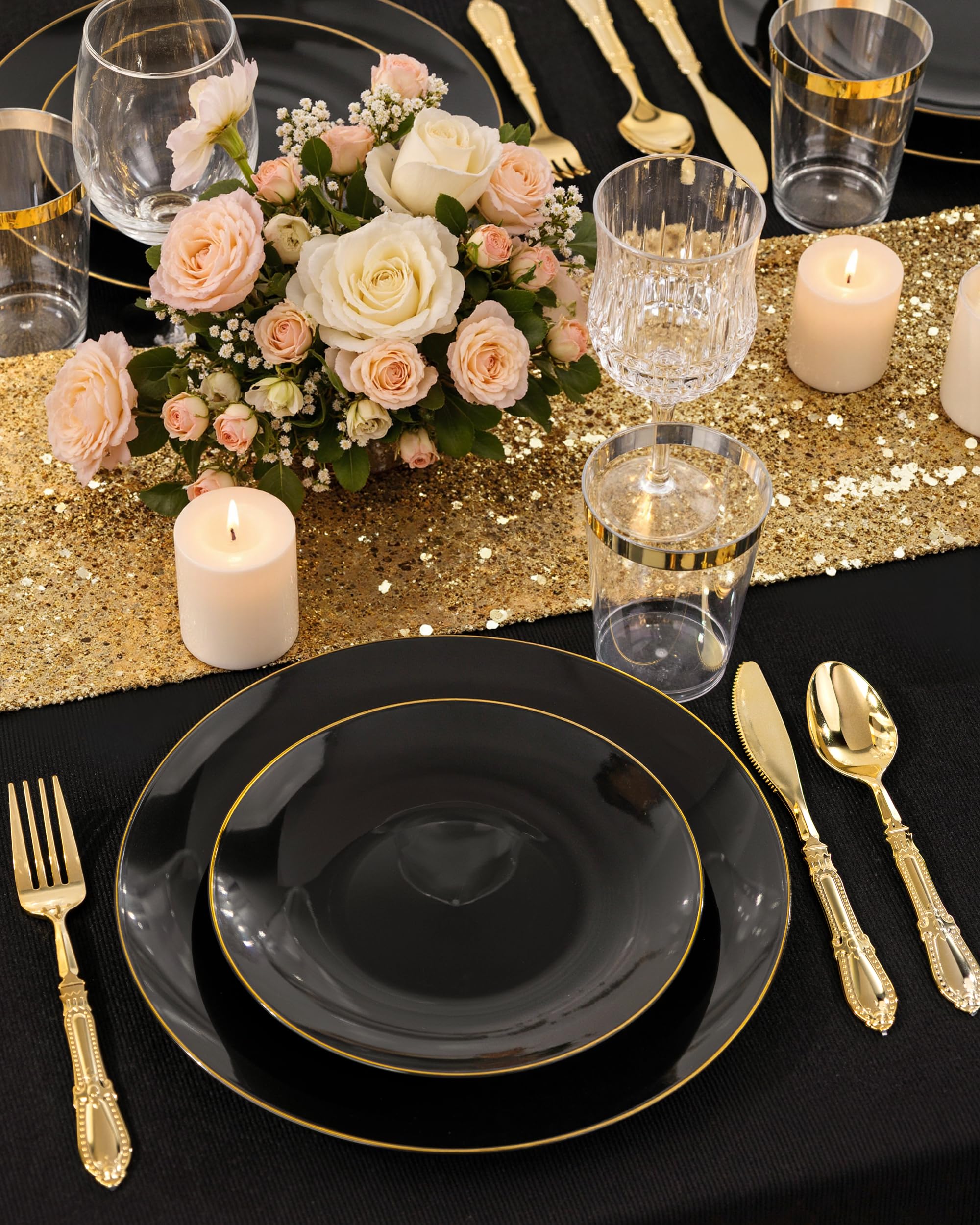 Plastic Dinner Plates For Weddings