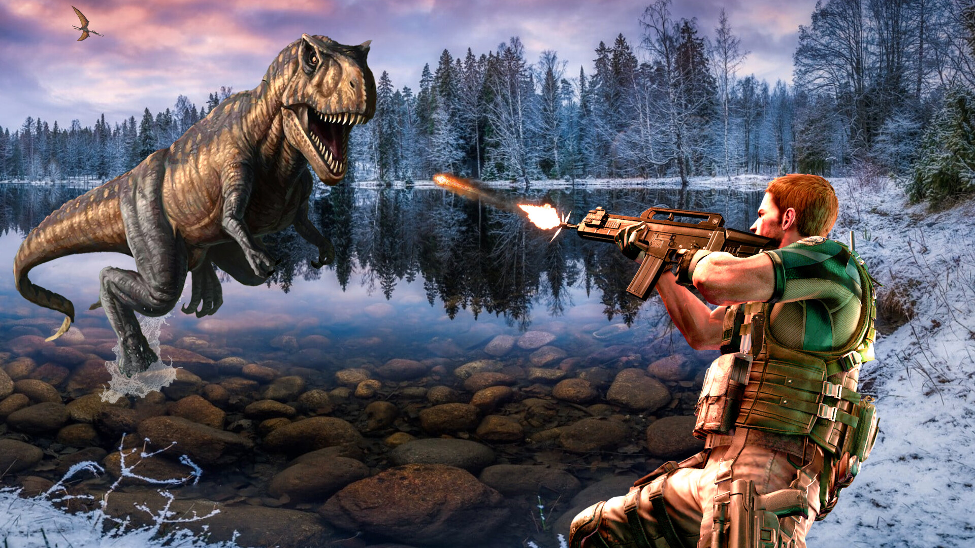 Real Dinosaur Hunter Gun Games 3D - Zoo Animals Hunter Sniper Shooting ...