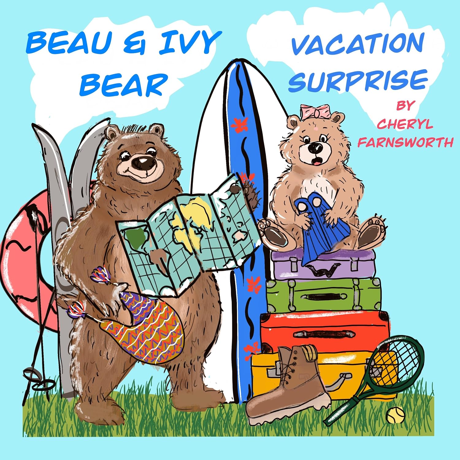 Amazon.com: Beau & Ivy Bear Vacation Surprise: A Spruce Hollow Story ...