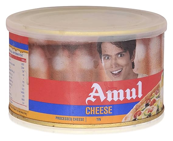 Amul Cheese - Processed, 400g Tin : Amazon.in: Grocery & Gourmet Foods