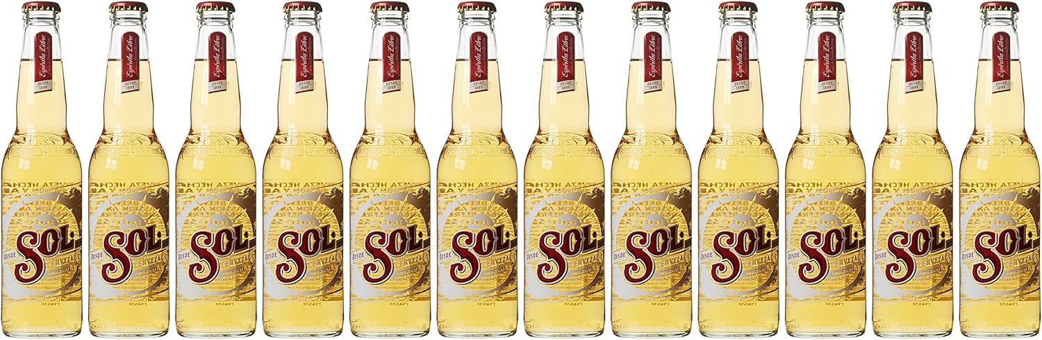 Sol Mexican Beer, 12 x 330 ml : Amazon.co.uk: Grocery
