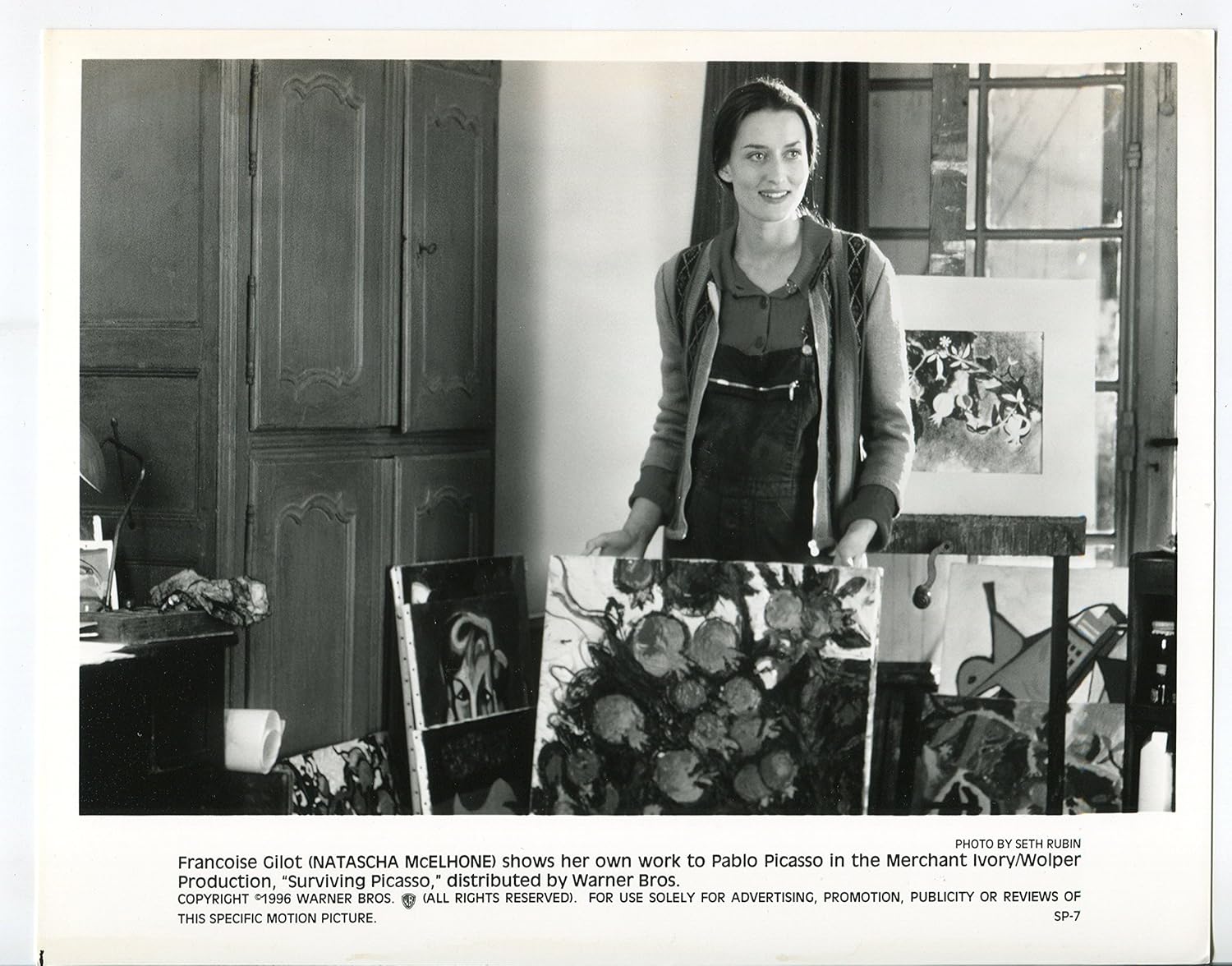 MOVIE PHOTO: Surviving Picasso-Natascha McElhone-8x10-Still-B&W-VG at ...