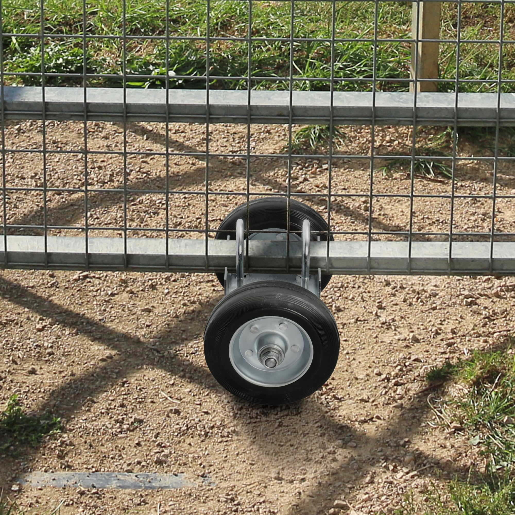 Wheels For Gate Chain Link Gate Wheel Heavy Duty Gate Wheels (6-Pack ...