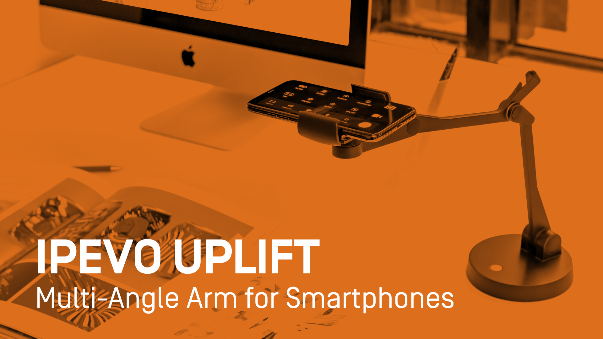 Watch IPEVO Uplift Multi-Angle Arm for Smartphones on Amazon Live