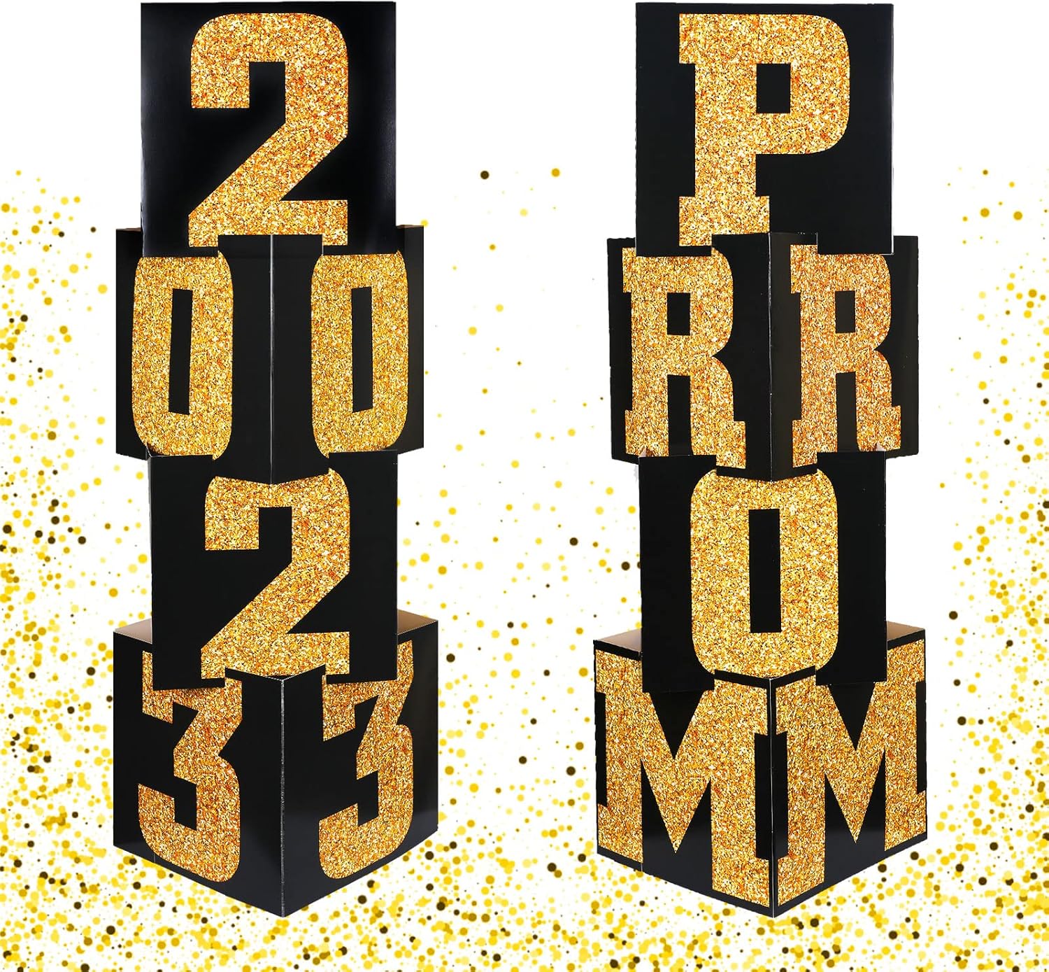 Amazon.com: Queekay 8 Pcs Prom Column Standup Photo Booth Prom ...