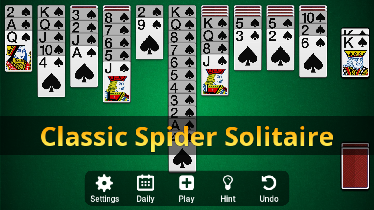 Spider Solitaire - App on Amazon Appstore