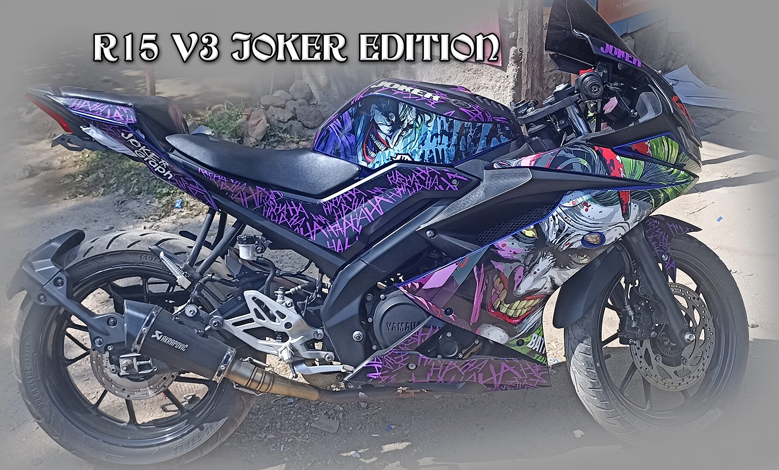 Bike Stickers Design For R15