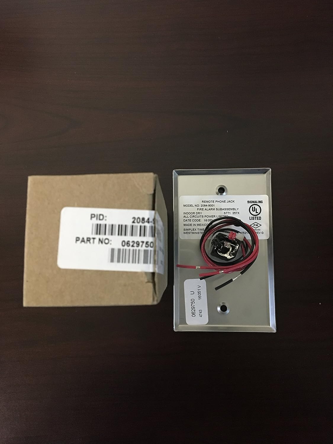 Amazon.com: SIMPLEX 2084-9001 Remote Phone Jack Type A : Tools & Home ...