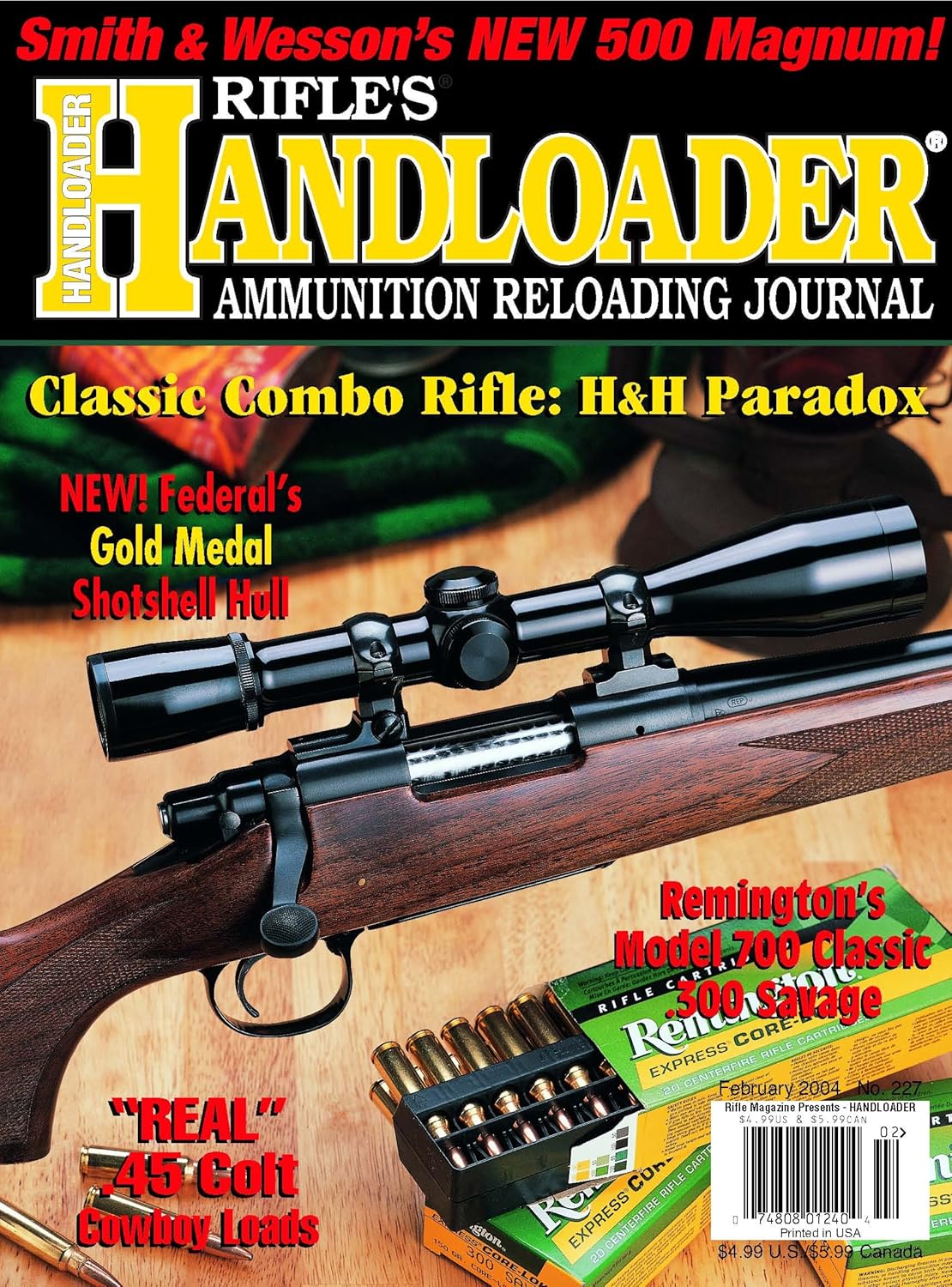 Handloader Magazine - February 2004 - Issue Number 227: Dave Scovill ...