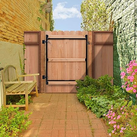 Amazon.com: HANDYGO Telescopic Adjustable Steel Gate Brace – Extends to ...