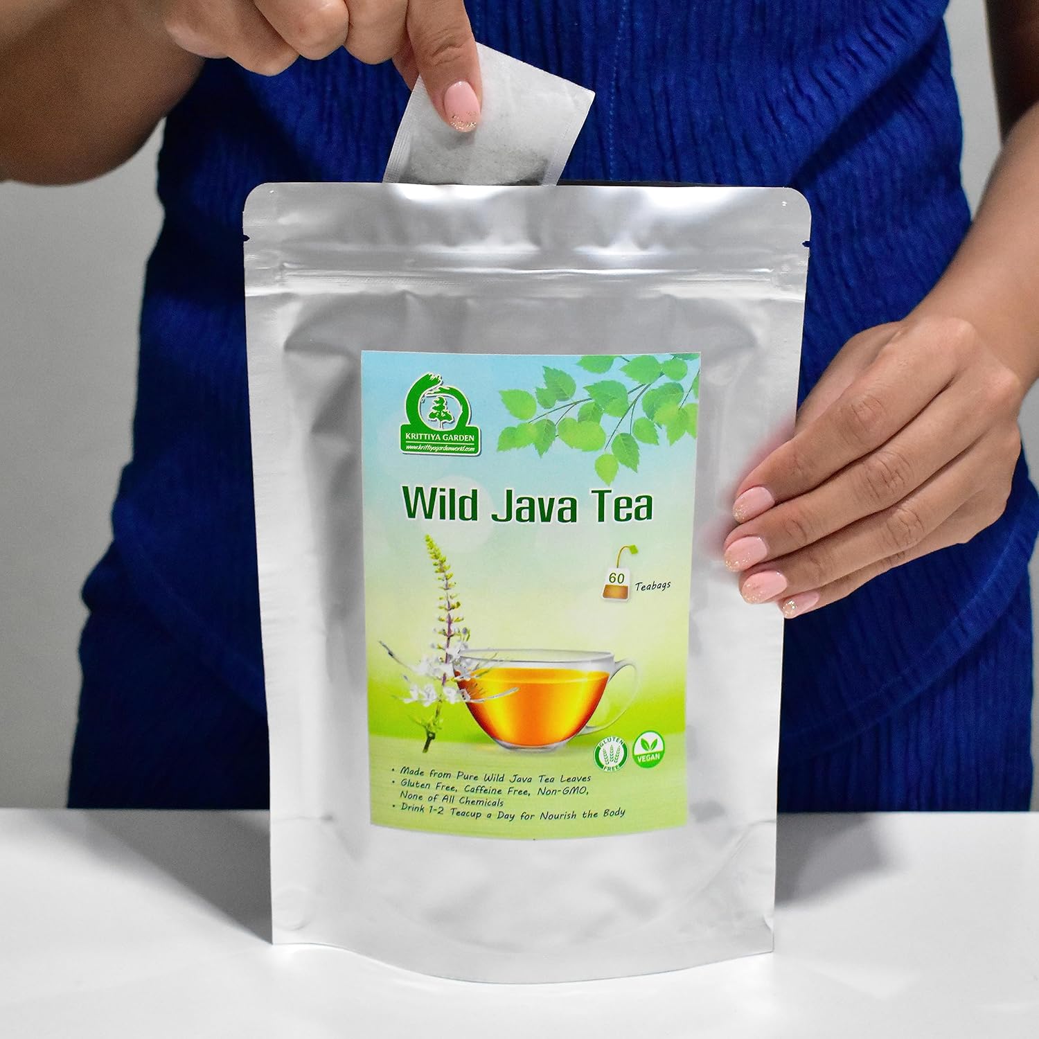 Té Java Salvaje 60-Bolsitas de té (Kumisukuchin, Orthosiphon Aristatus ...