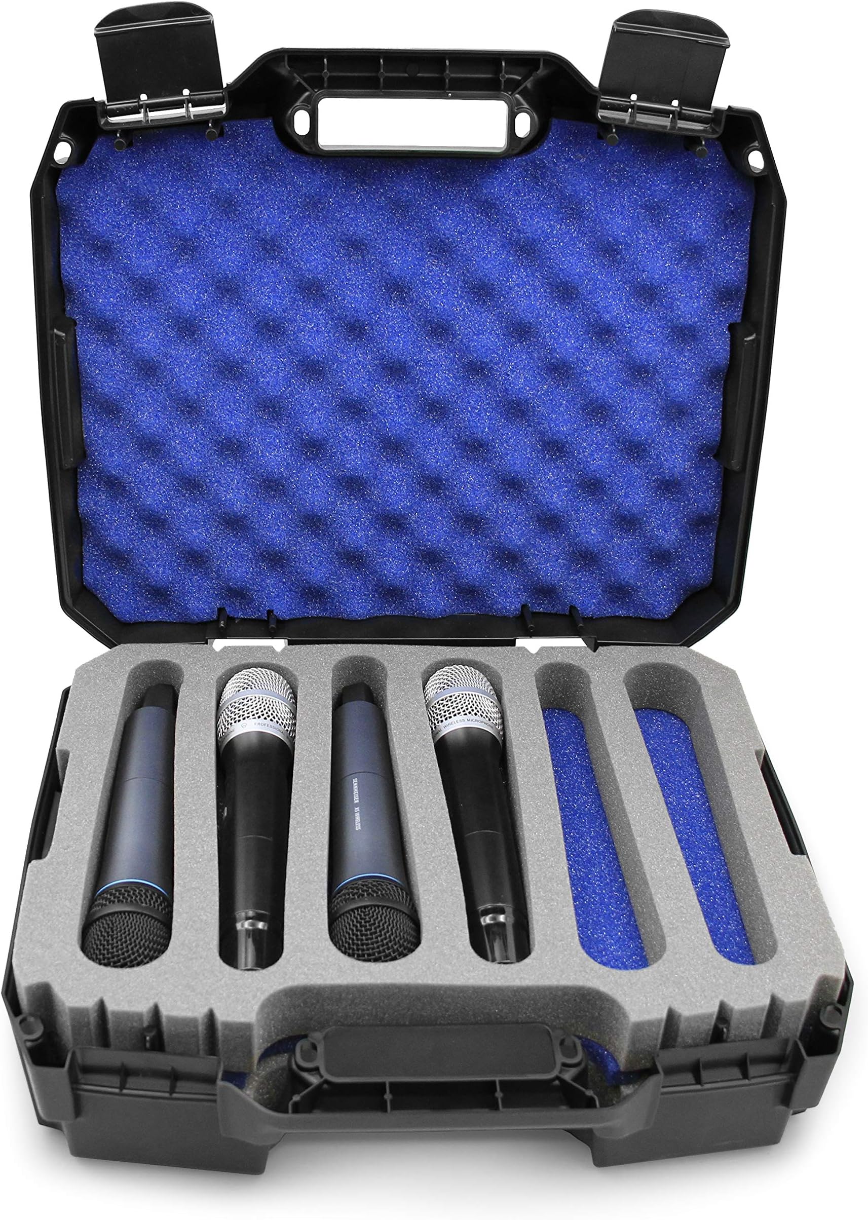 Amazon.com: CASEMATIX Wireless Microphone System Hard Case Compatible ...