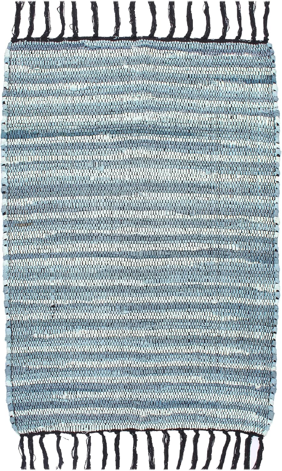 Amazon.com: Asraie Hand Woven Cotton Chindi Rag Rug | Chindi Cotton ...