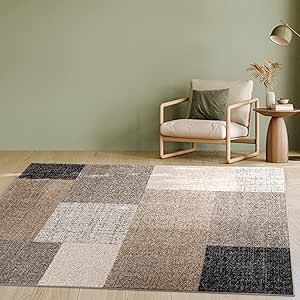 Paco Home Modern Designer Carpet Short-Pile Carpet With Colour Gradient ...