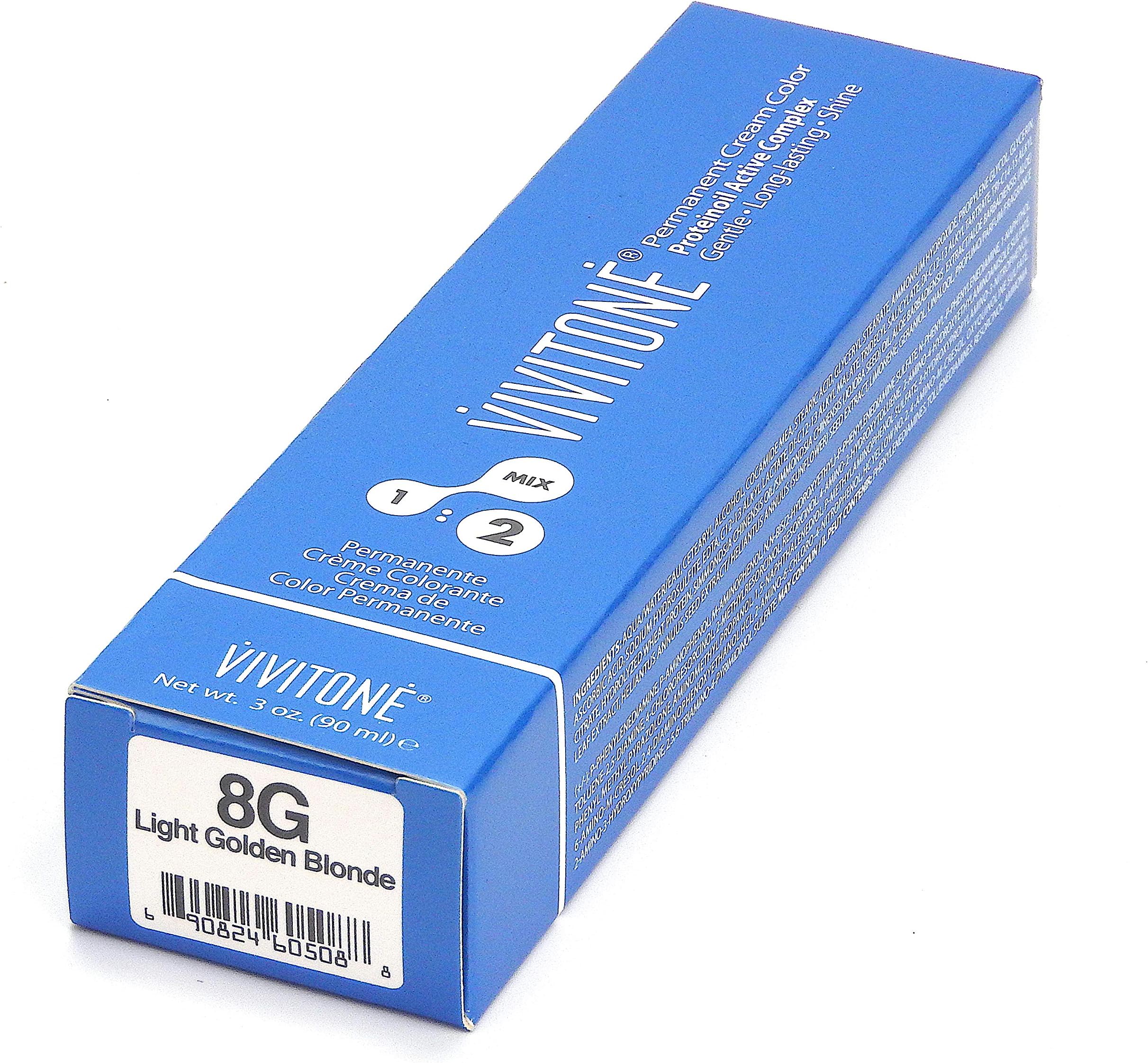Amazon.com : Vivitone Color #6NA Dark Natural Ash Blonde : Chemical ...