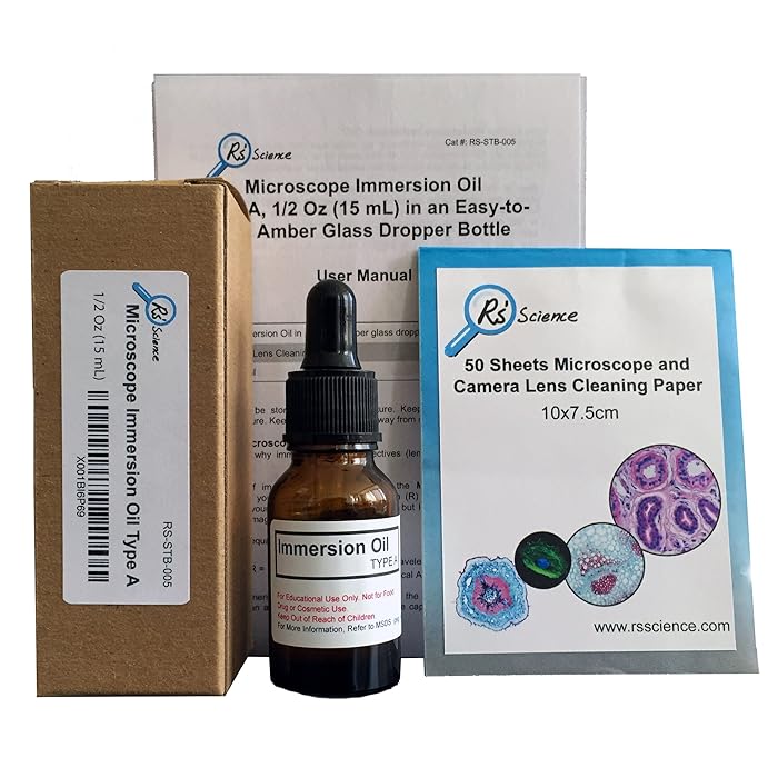 Buy Microscope Immersion Oil, Type A, 1/2 Oz (15 mL) in an Easy-to-Use ...