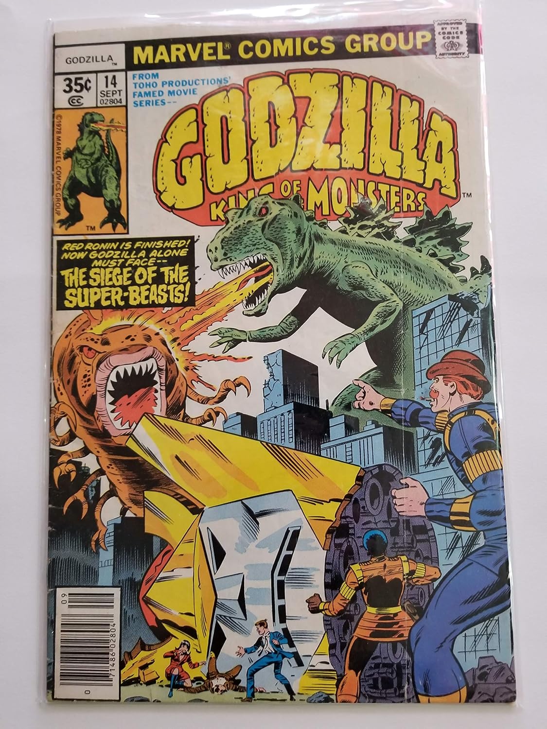 Godzilla King of the Monsters (Vol. 14) : Marvel Comics: Amazon.com.mx ...