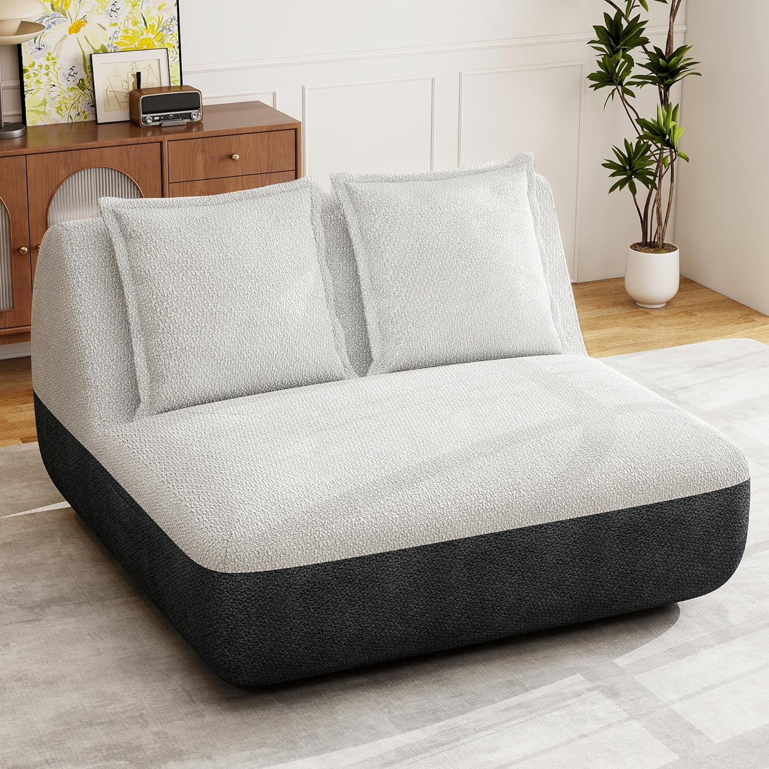 Amazon.com: Hobestluk Small Sofa Couch Lounge Sofa Chair for Living ...
