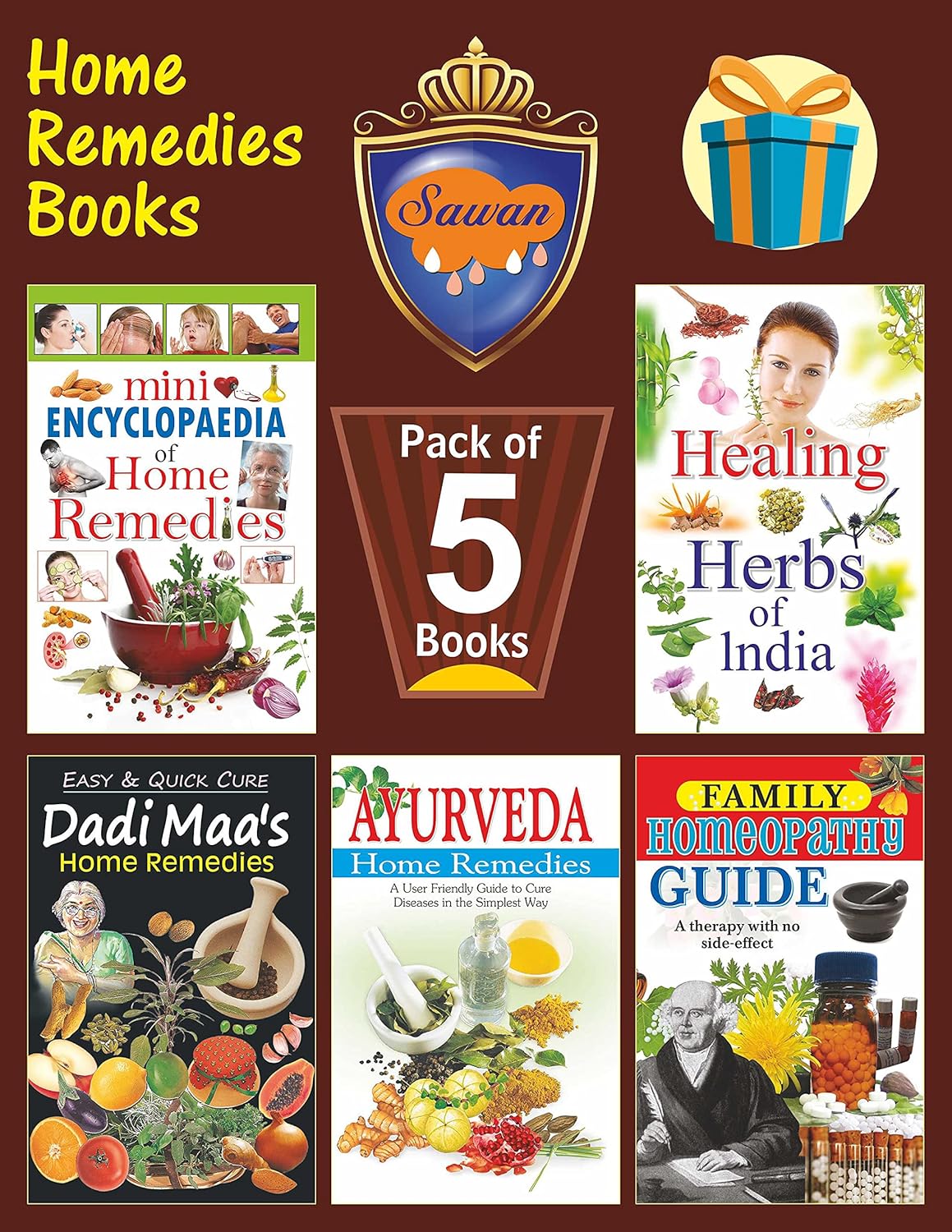 Buy Home Remedies Books | Set of 5 Books By Sawan Book Online at Low ...