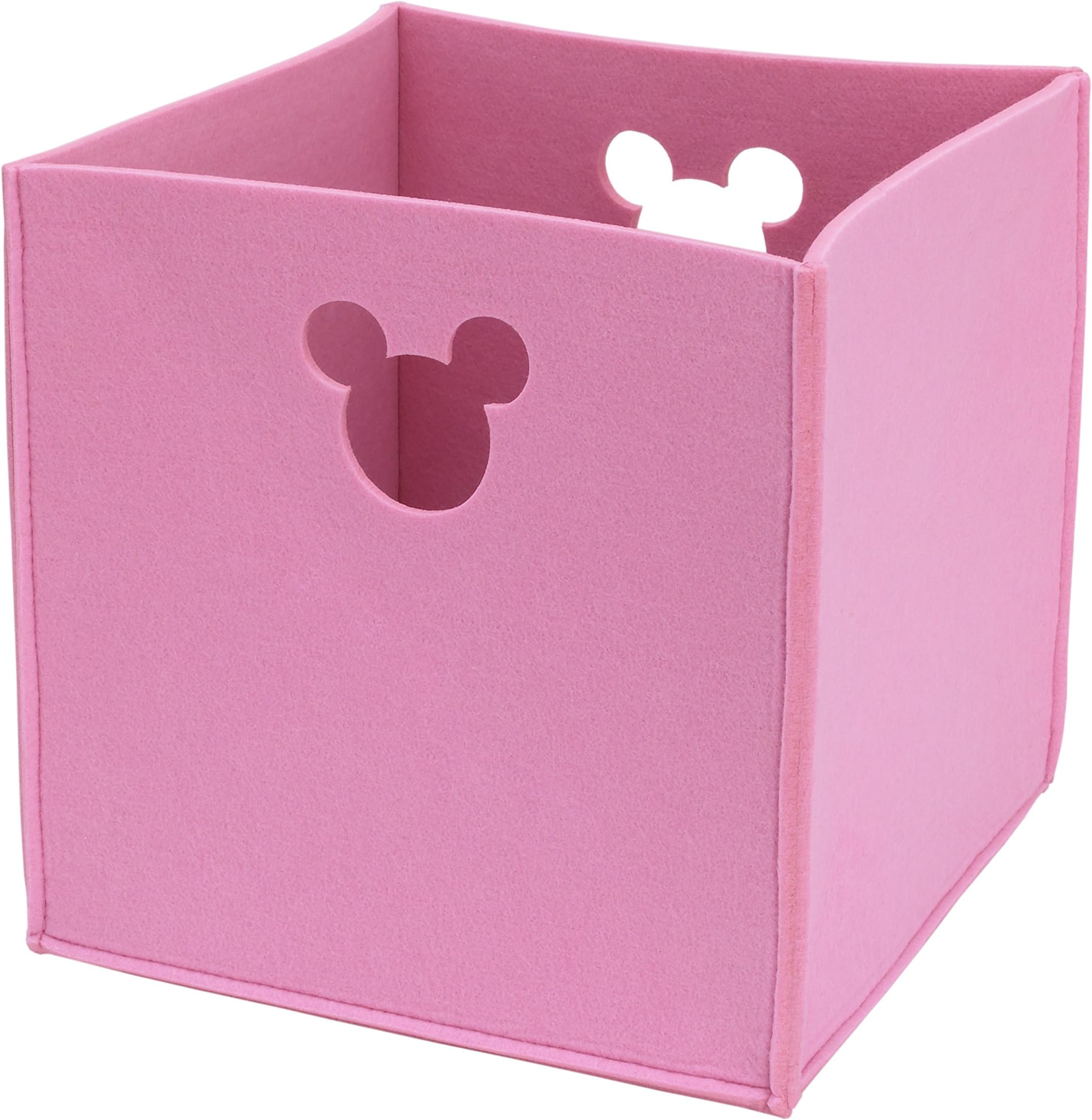 Amazon.com : Disney Felt Die Cut Storage Bin, Pink, Minnie Mouse : Baby