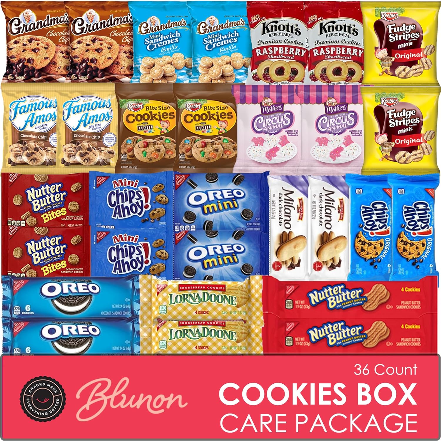 Amazon.com: Cookies Variety Pack - Individually Wrapped Assortment ...