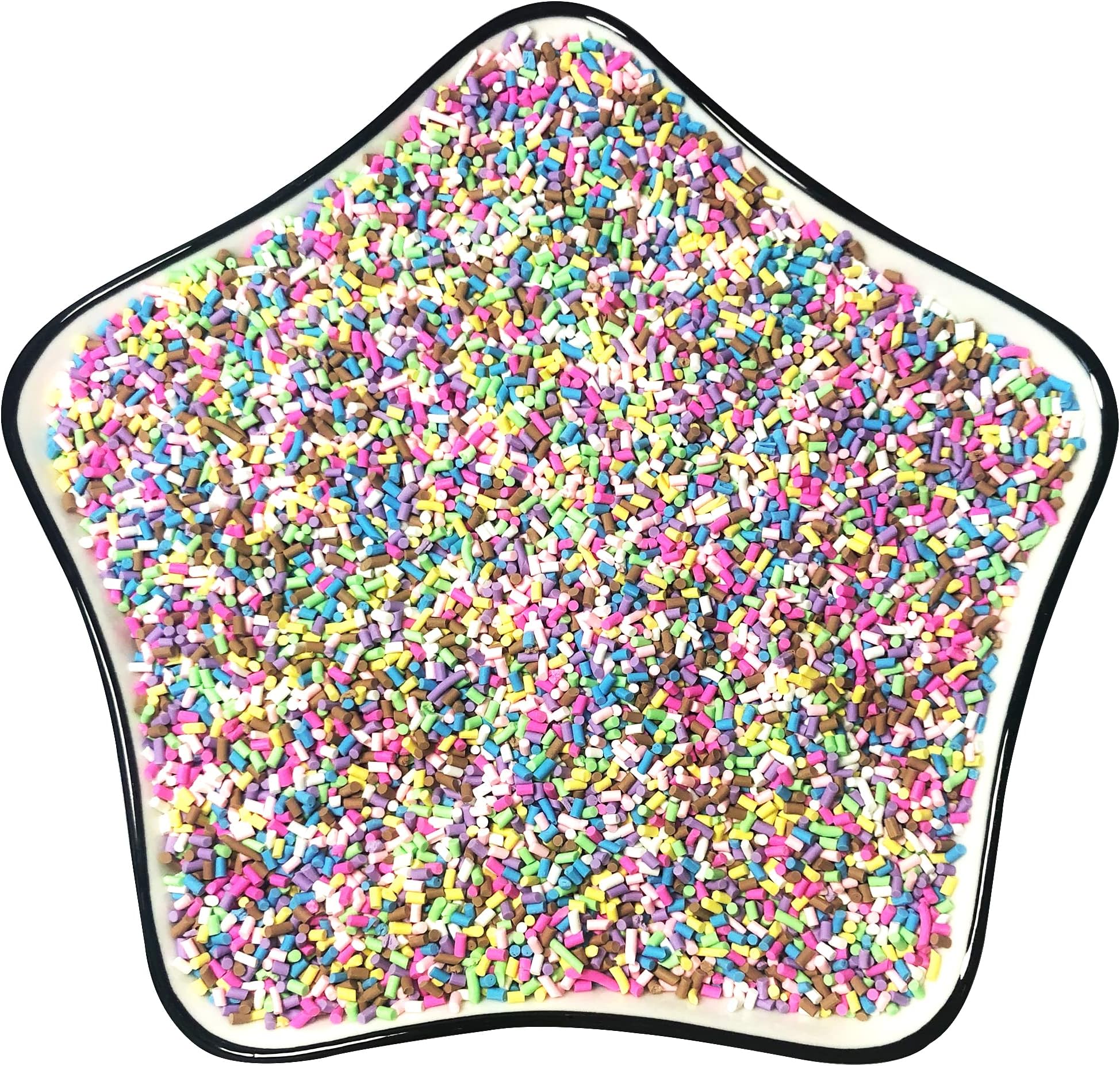 Amazon.com: LIKETURE Fake Sprinkles 110g Polymer Clay Sprinkles Fake ...