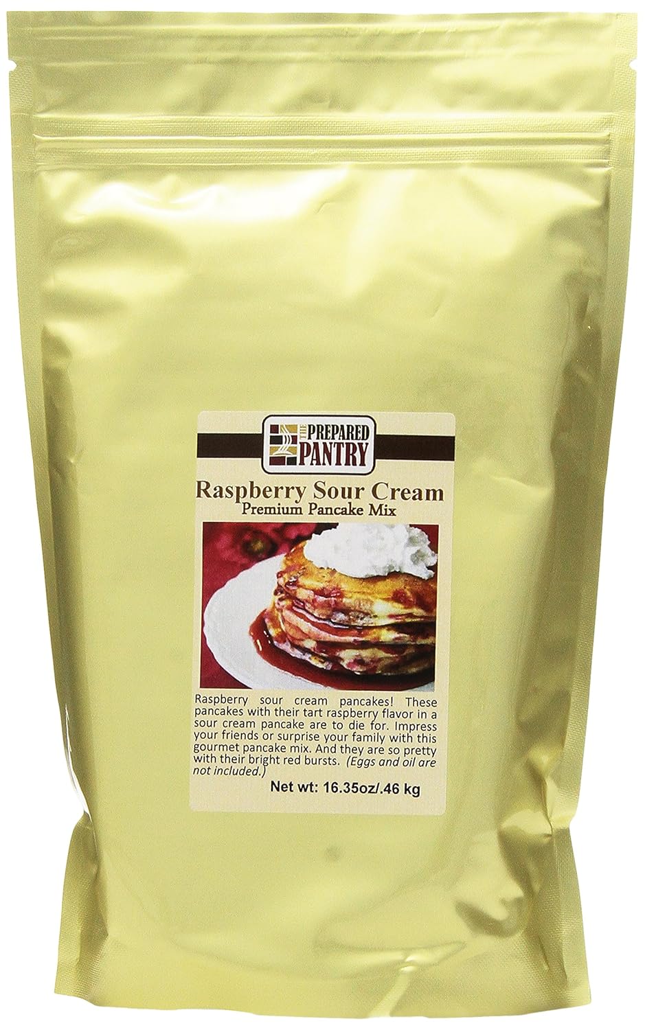 Amazon.com : The Prepared Pantry Raspberry Sour Cream Pounder Pancake ...