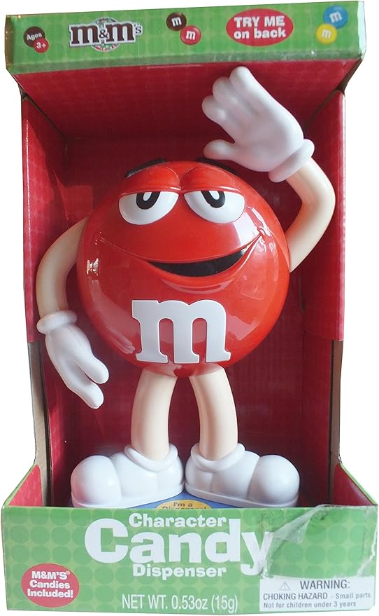 Amazon.com: Collectible - Red M&M Collectible M & M Character Candy ...